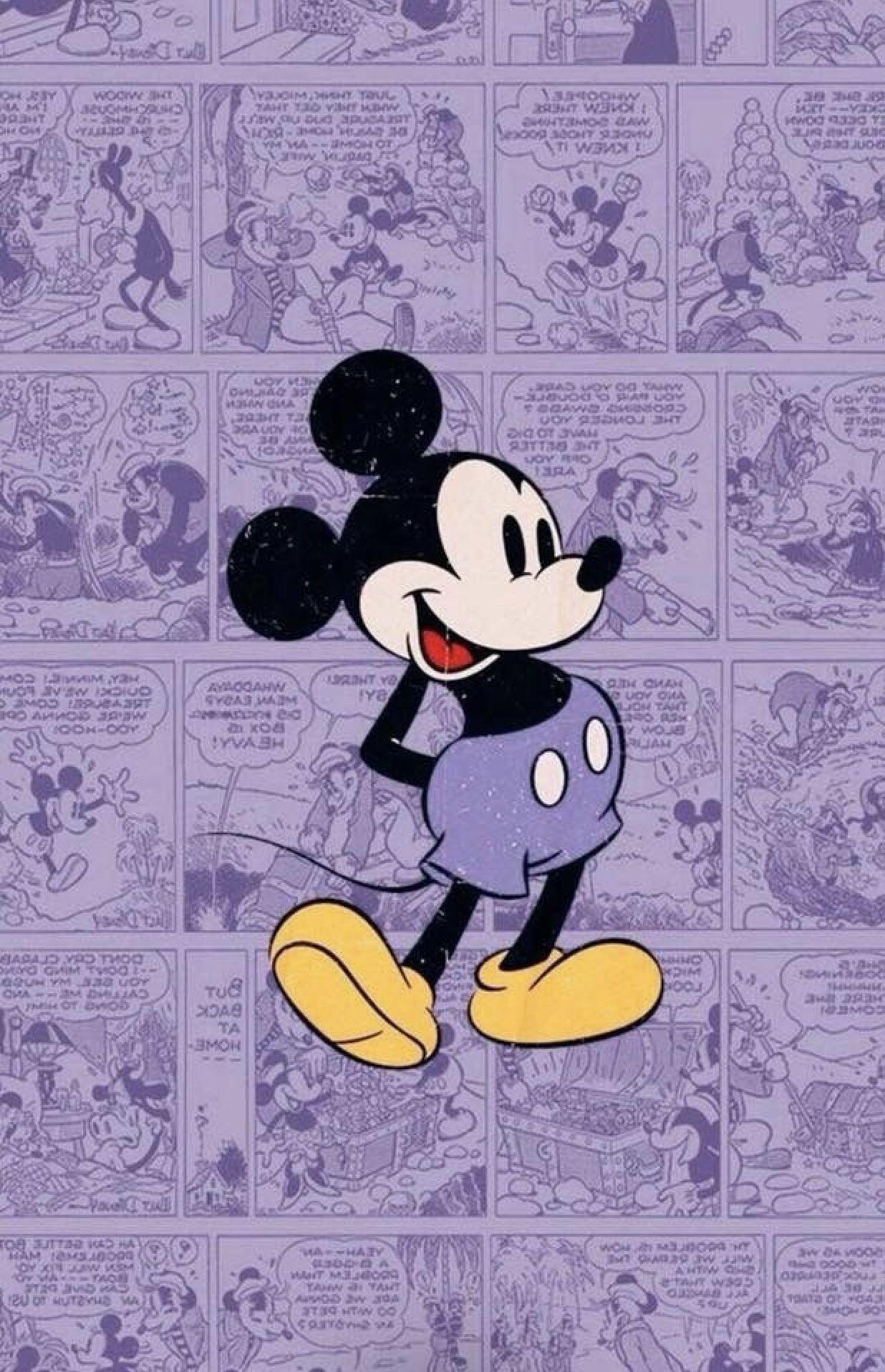 Mickey Mouse Aesthetic Wallpapers - Top Free Mickey Mouse Aesthetic Backgrounds - WallpaperAccess