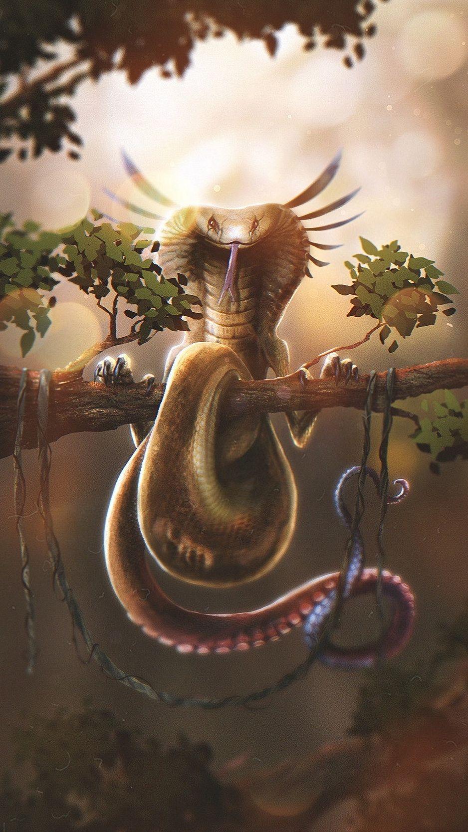 Evil Cobra Snake Wallpaper