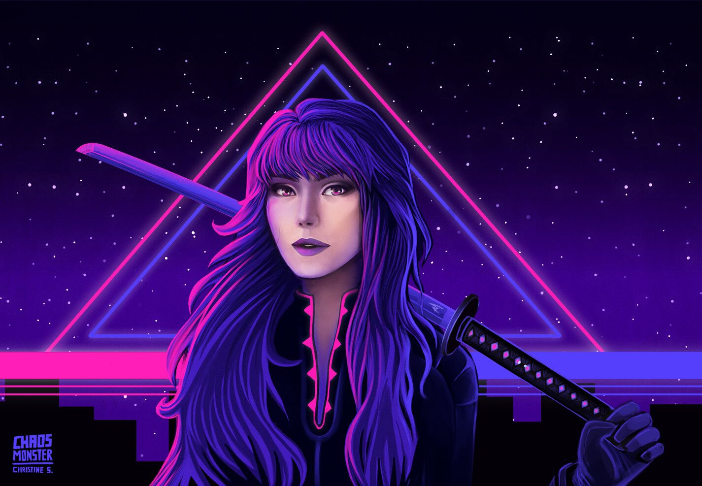 Synthwave Girl Wallpapers - Top Free Synthwave Girl Backgrounds ...