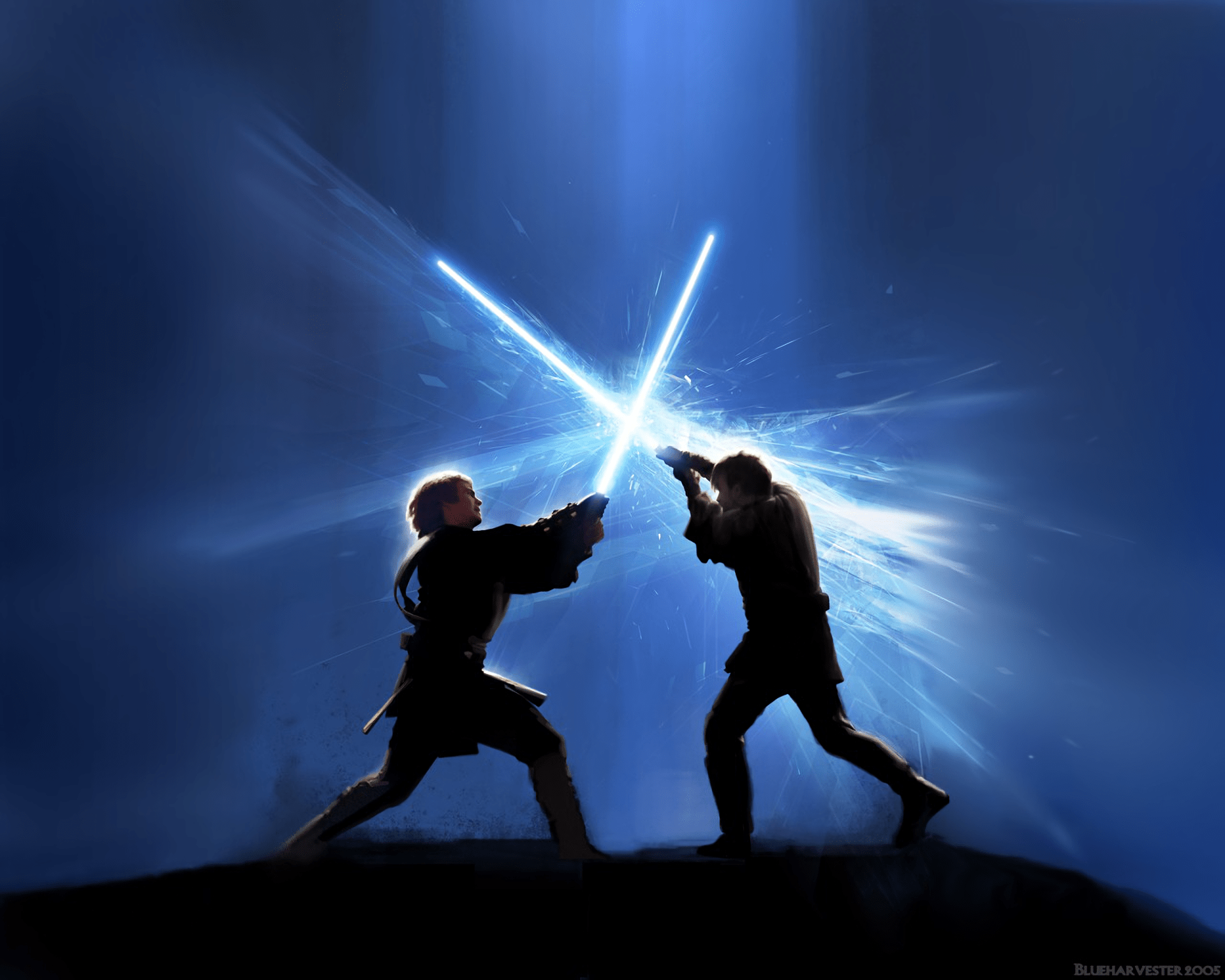 Blue Lightsaber Wallpapers - Top Free Blue Lightsaber Backgrounds ...