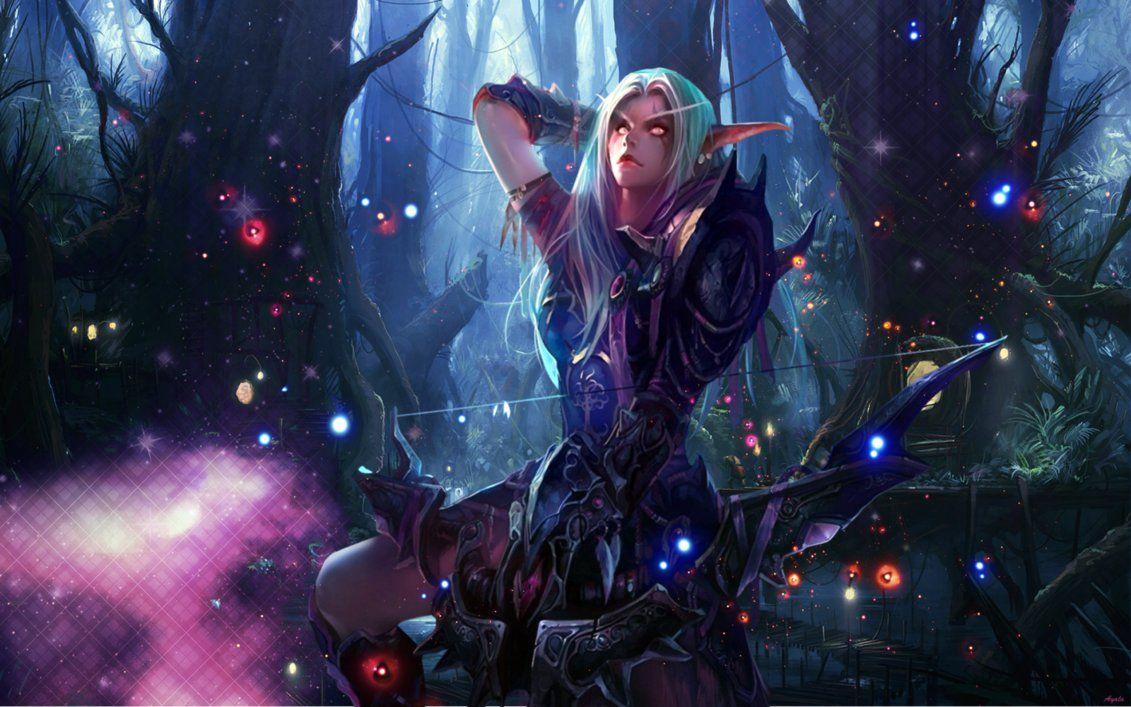 Night Elf Wallpapers - Top Free Night Elf Backgrounds - WallpaperAccess