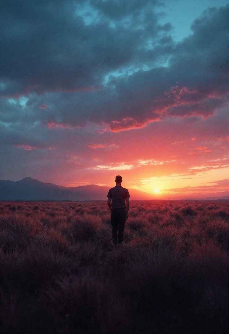 Man Sunset Wallpapers - Top Free Man Sunset Backgrounds - WallpaperAccess