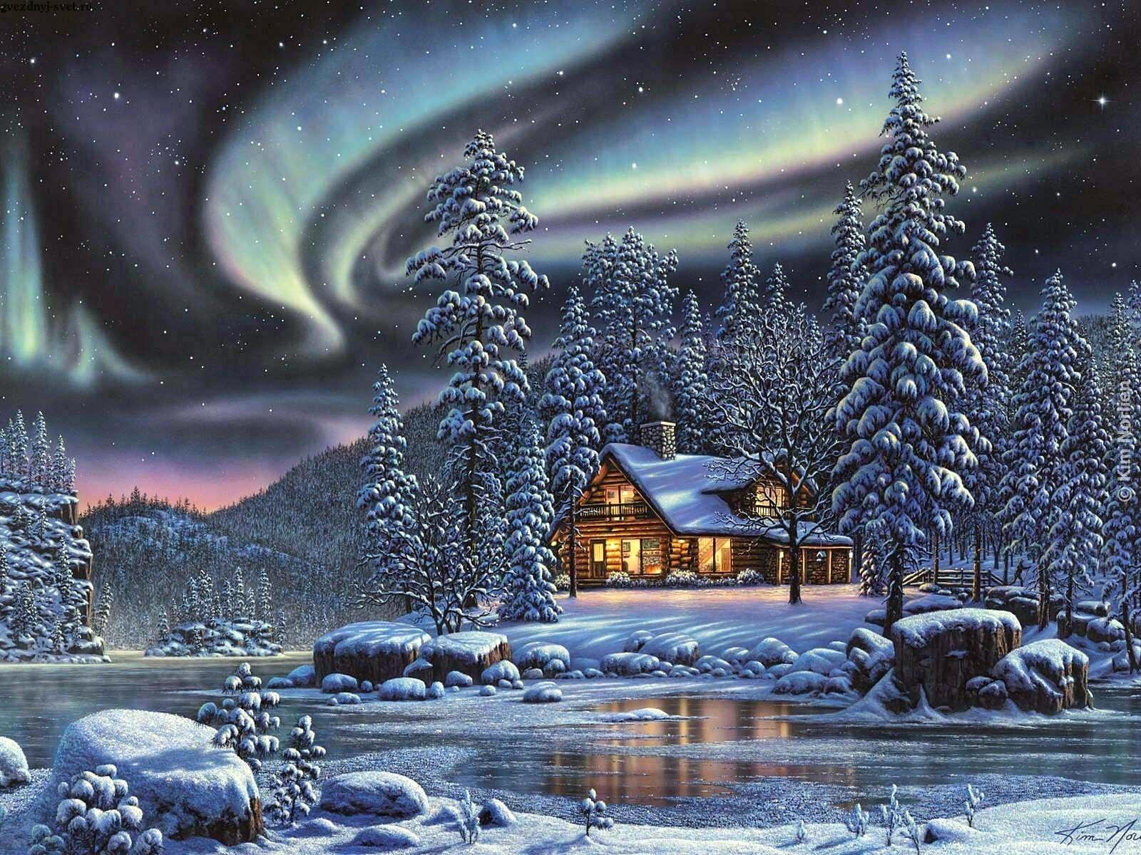 Christmas Cabin Wallpapers - Top Free Christmas Cabin Backgrounds ...