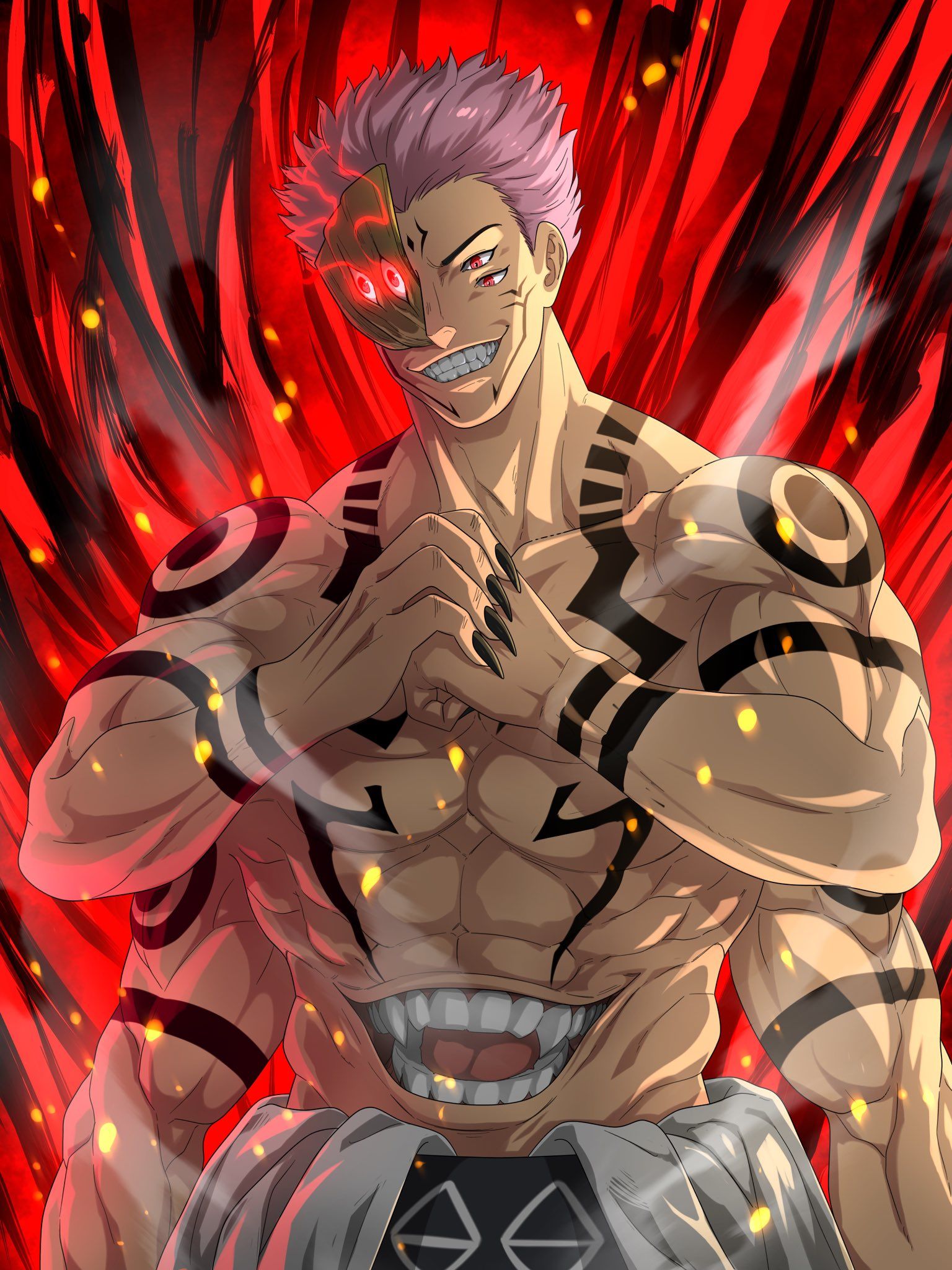 Sukuna True Form Wallpapers - Top Free Sukuna True Form Backgrounds ...