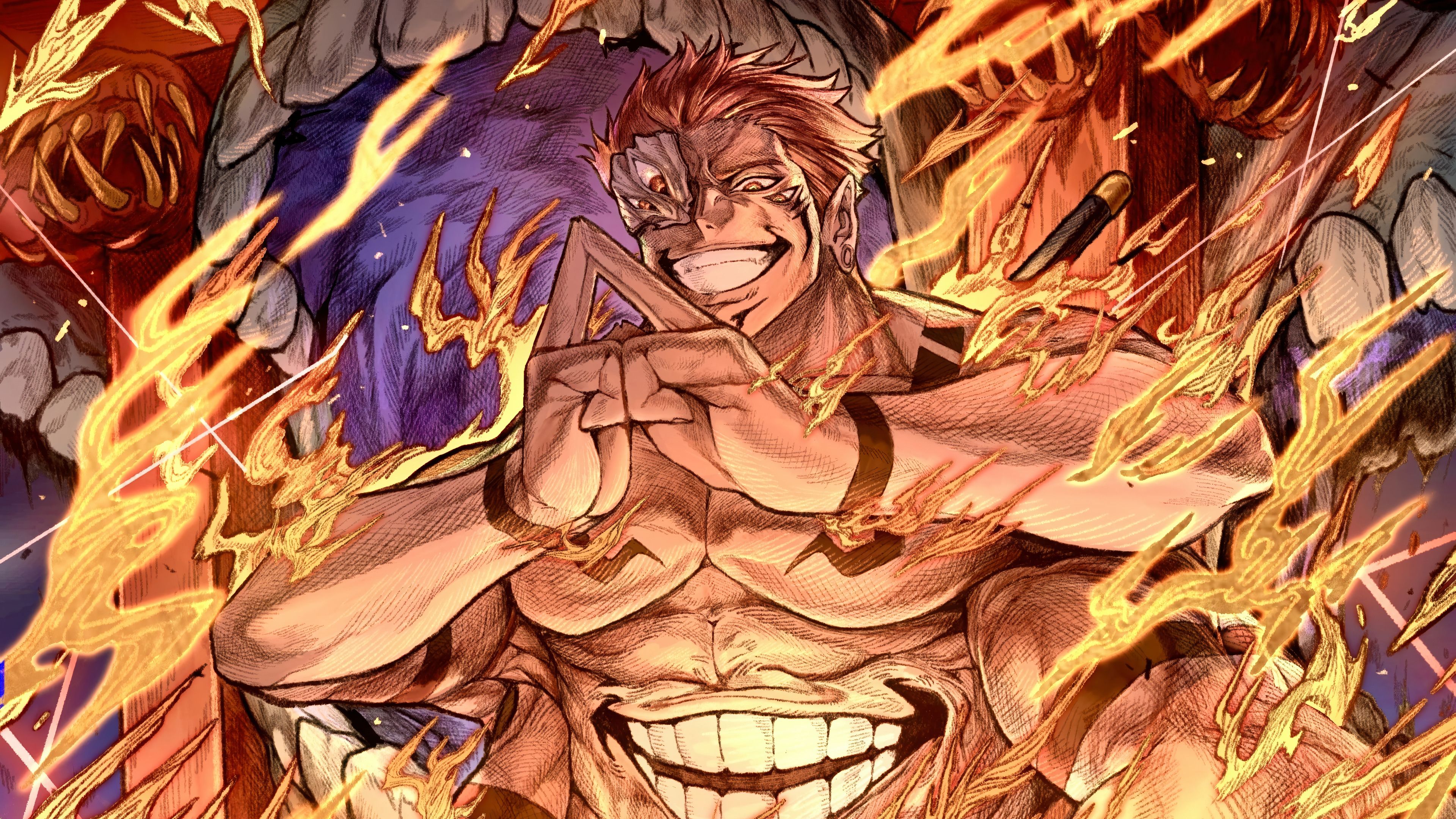 Sukuna True Form Wallpapers - Top Free Sukuna True Form Backgrounds ...