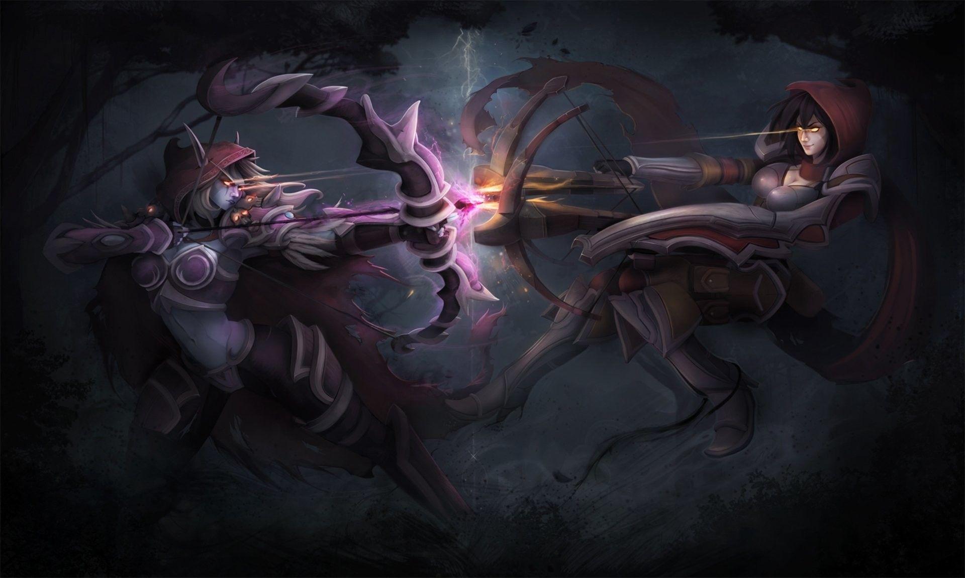 Night Elf Wallpapers - Top Free Night Elf Backgrounds - WallpaperAccess