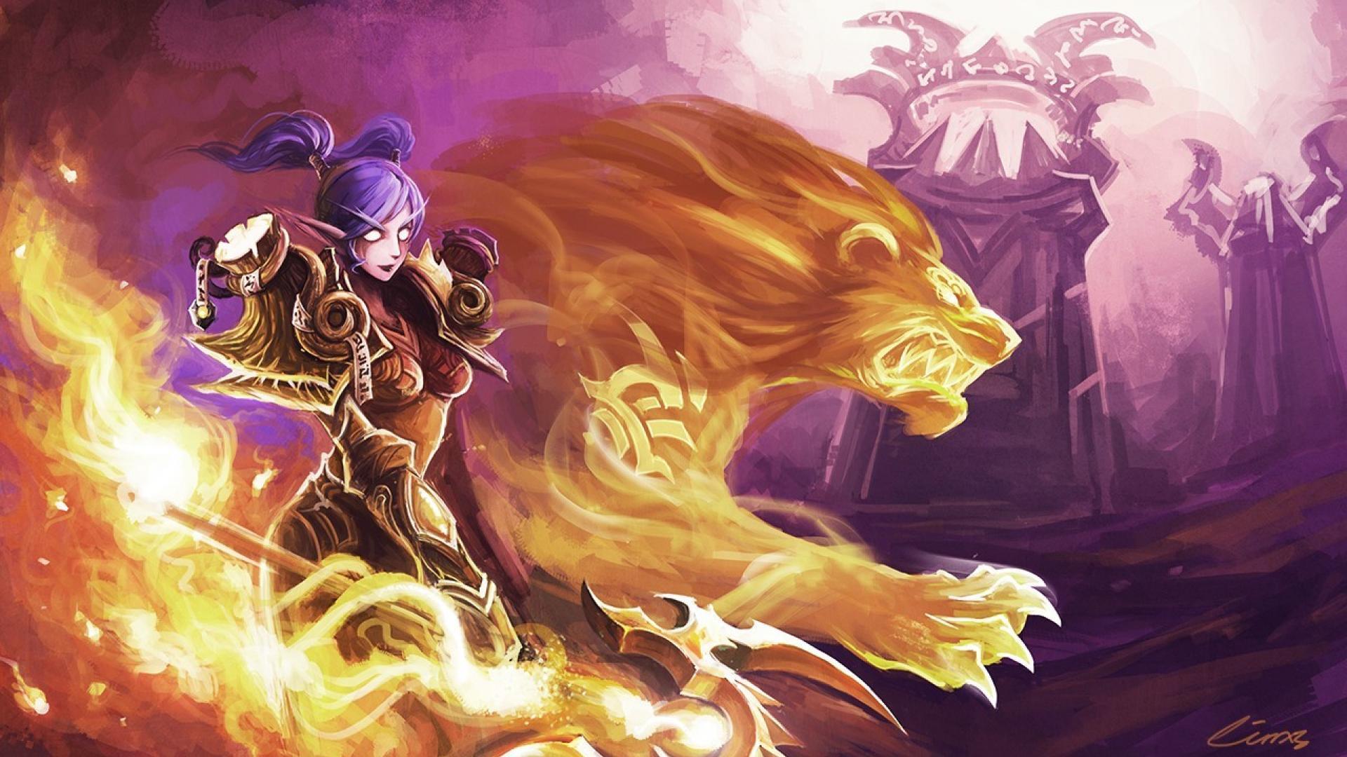 Night Elf Wallpapers - Top Free Night Elf Backgrounds - WallpaperAccess