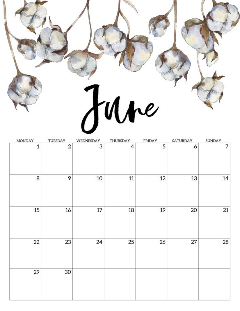 June 2020 Calendar Wallpapers - Top Free June 2020 Calendar Backgrounds ...