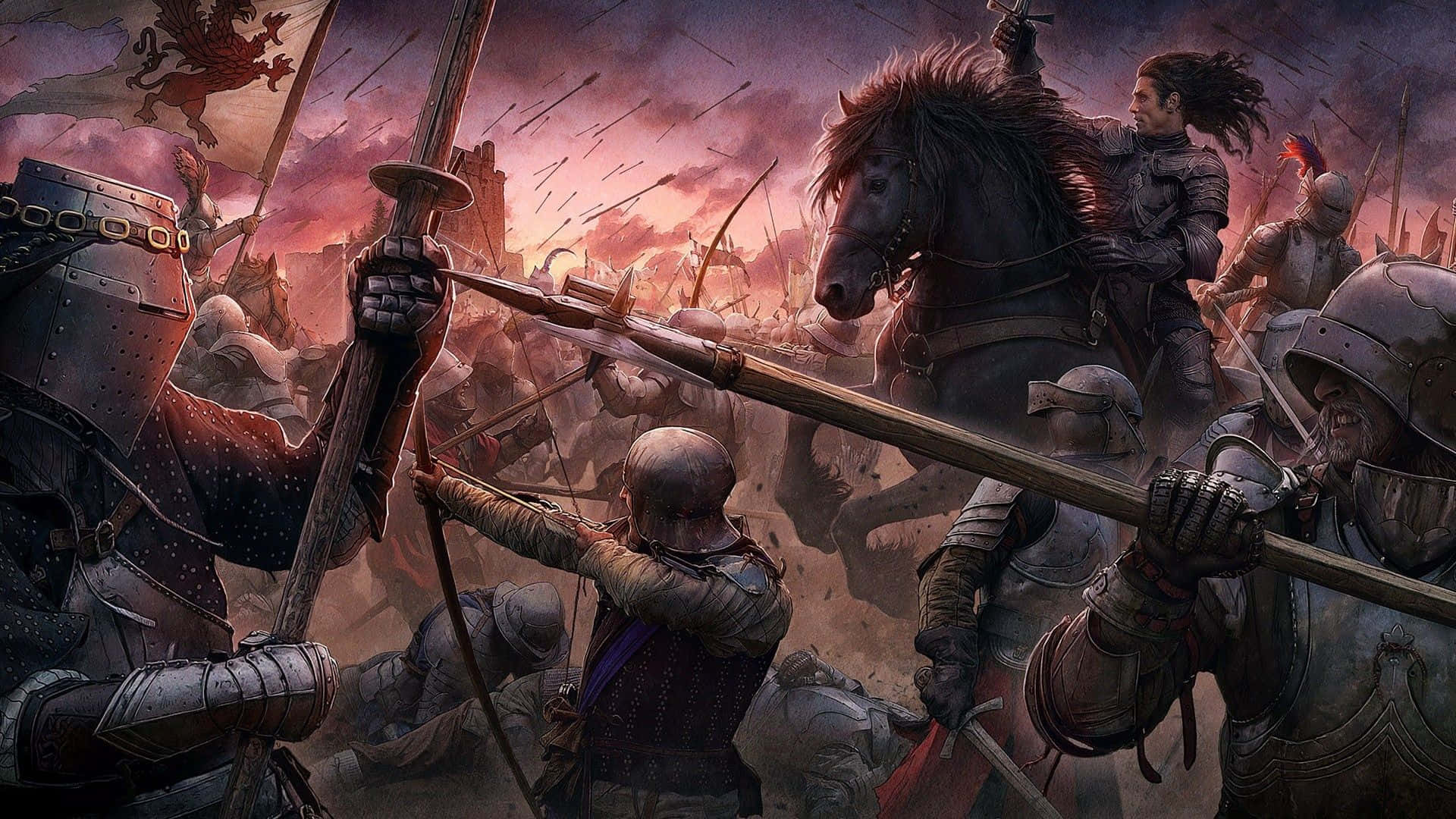 Knight Painting Wallpapers - Top Free Knight Painting Backgrounds ...