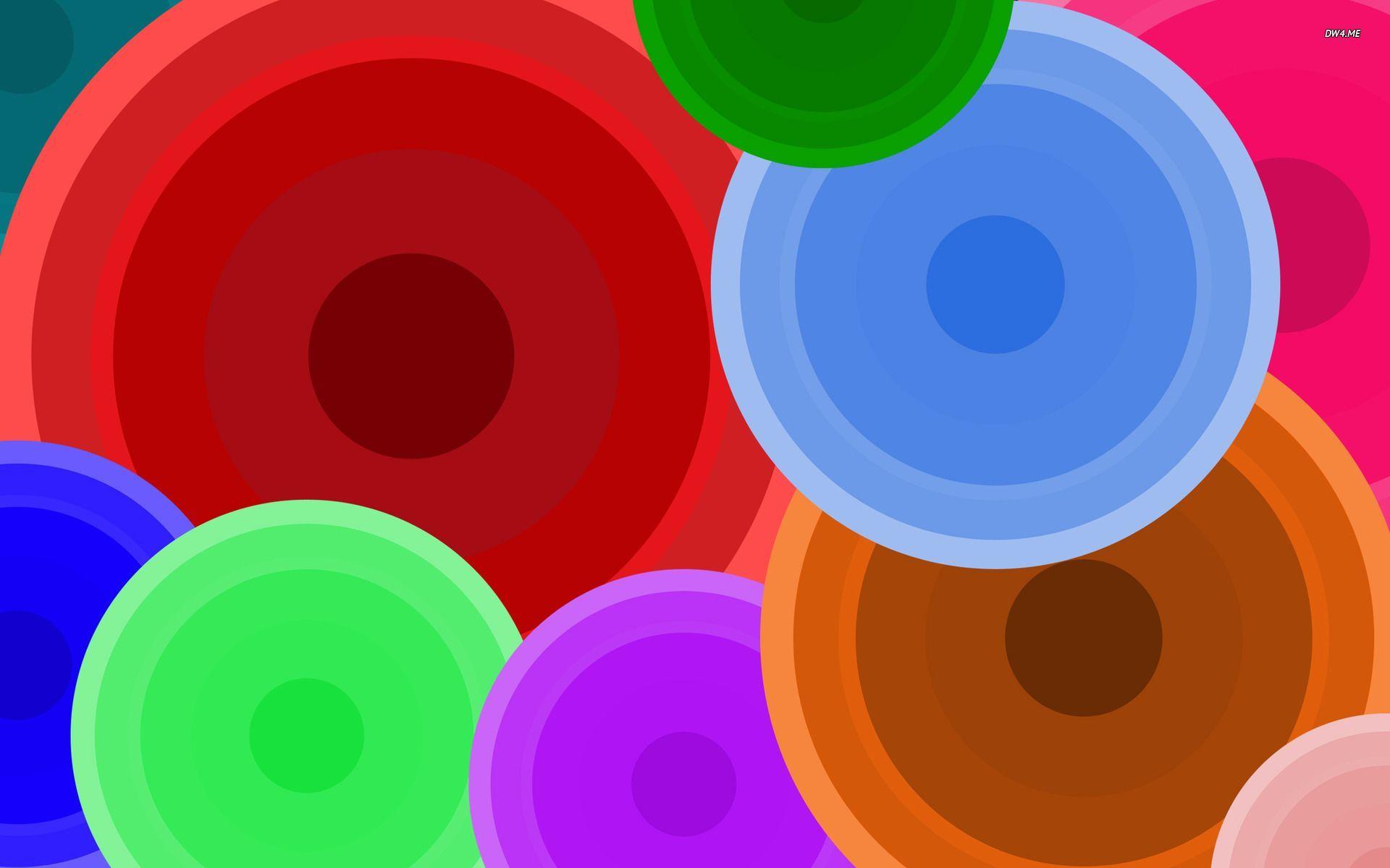 Colorful Circles Wallpapers - Top Free Colorful Circles Backgrounds ...