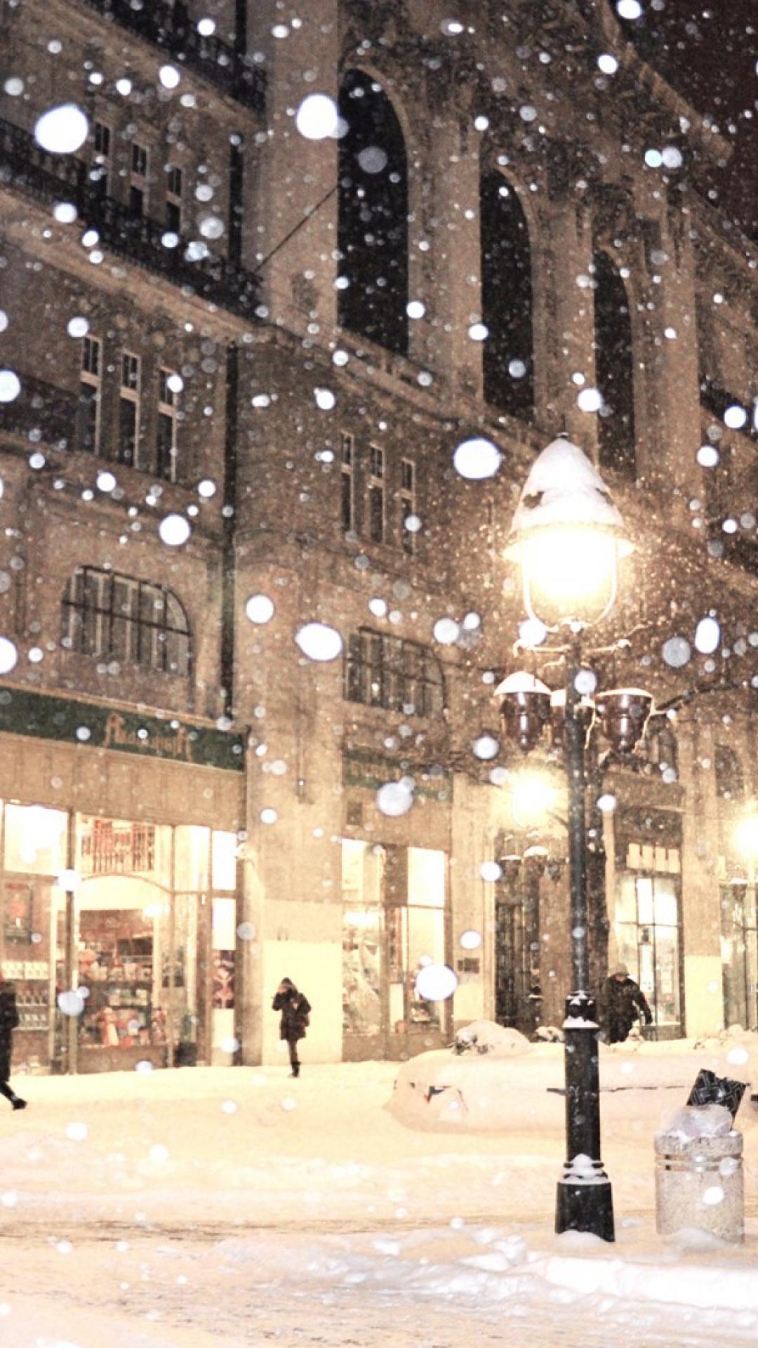 Winter Street Wallpapers - Top Free Winter Street Backgrounds ...