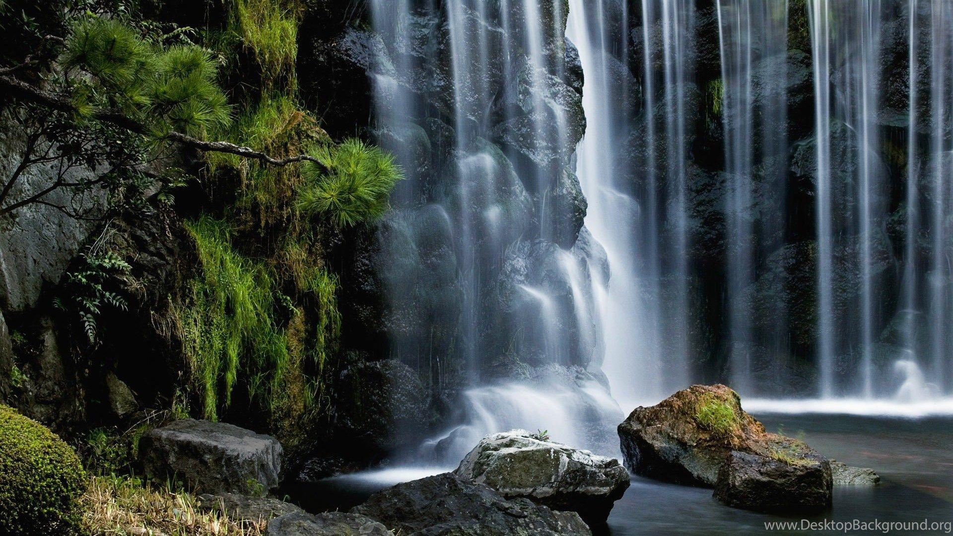 Tropical Waterfall Wallpapers - Top Free Tropical Waterfall Backgrounds ...