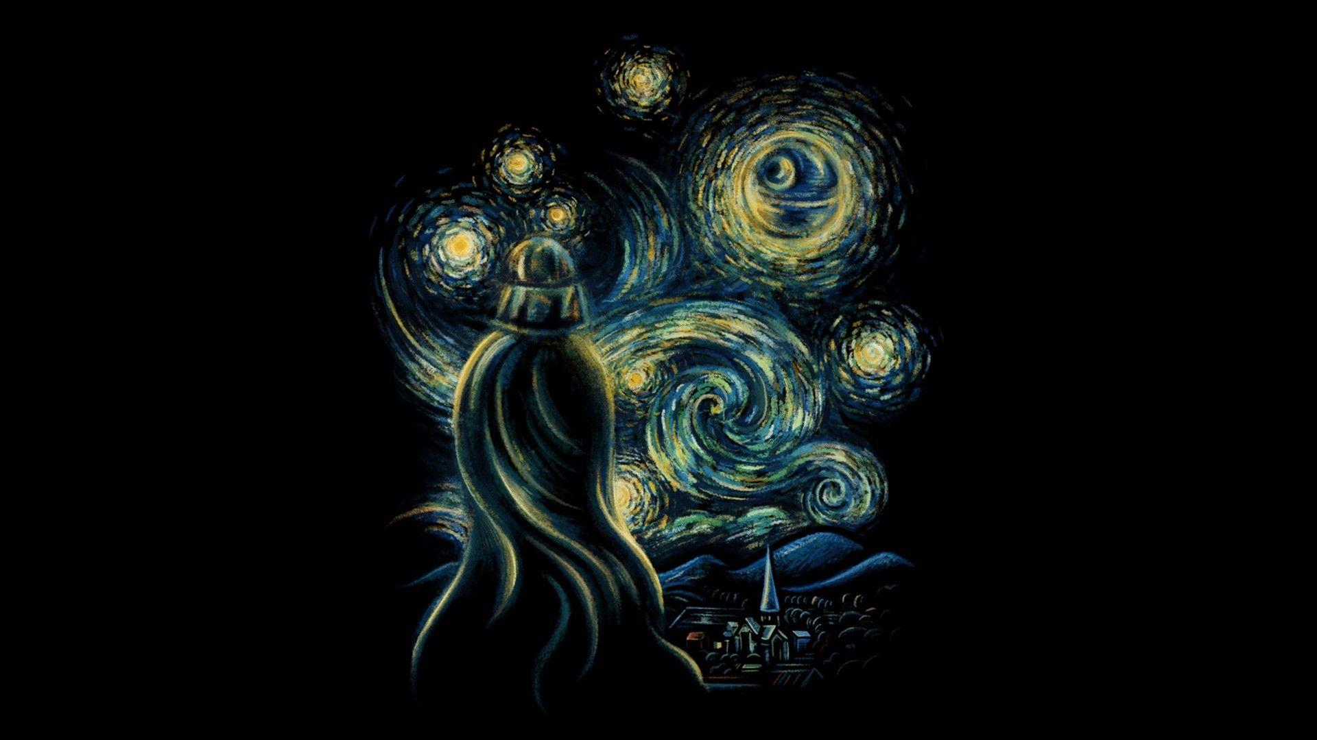 Vincent Van Gogh the Starry Night Desktop Wallpapers - Top Free Vincent ...