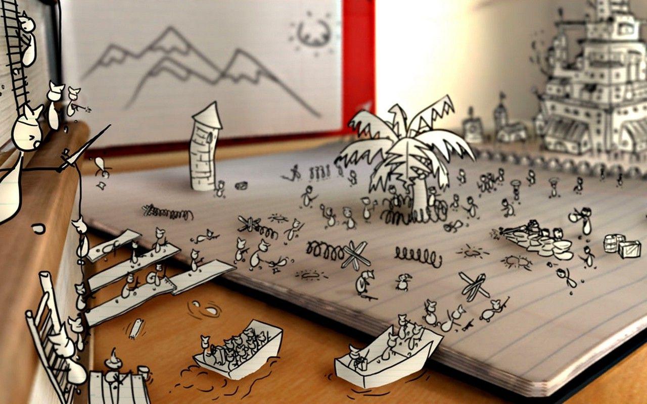 Paper Art Wallpapers - Top Free Paper Art Backgrounds - WallpaperAccess