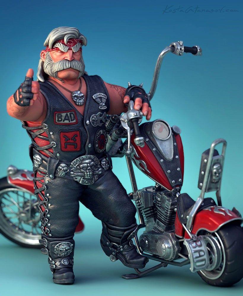 Motorcycle Art Wallpapers - Top Free Motorcycle Art Backgrounds ...