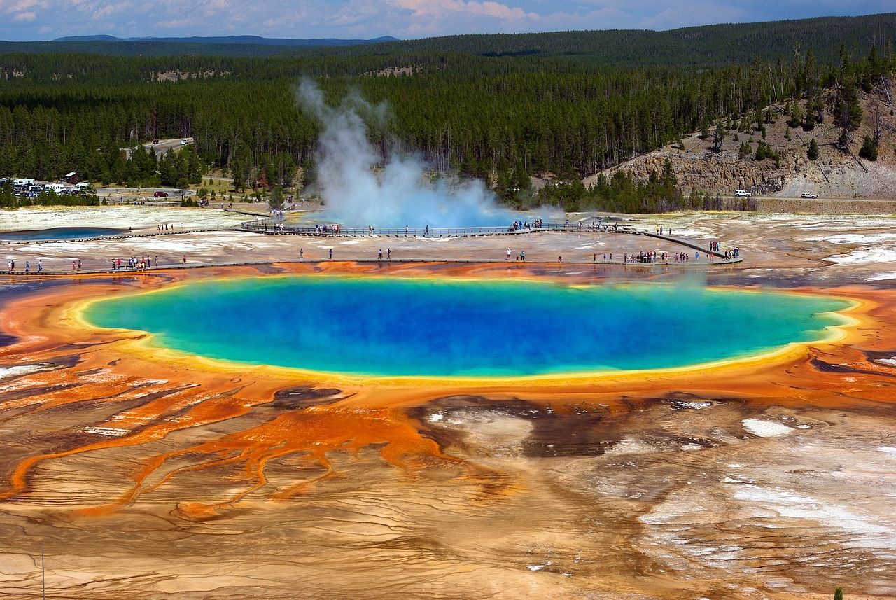 Grand Prismatic Spring Wallpapers - Top Free Grand Prismatic Spring ...