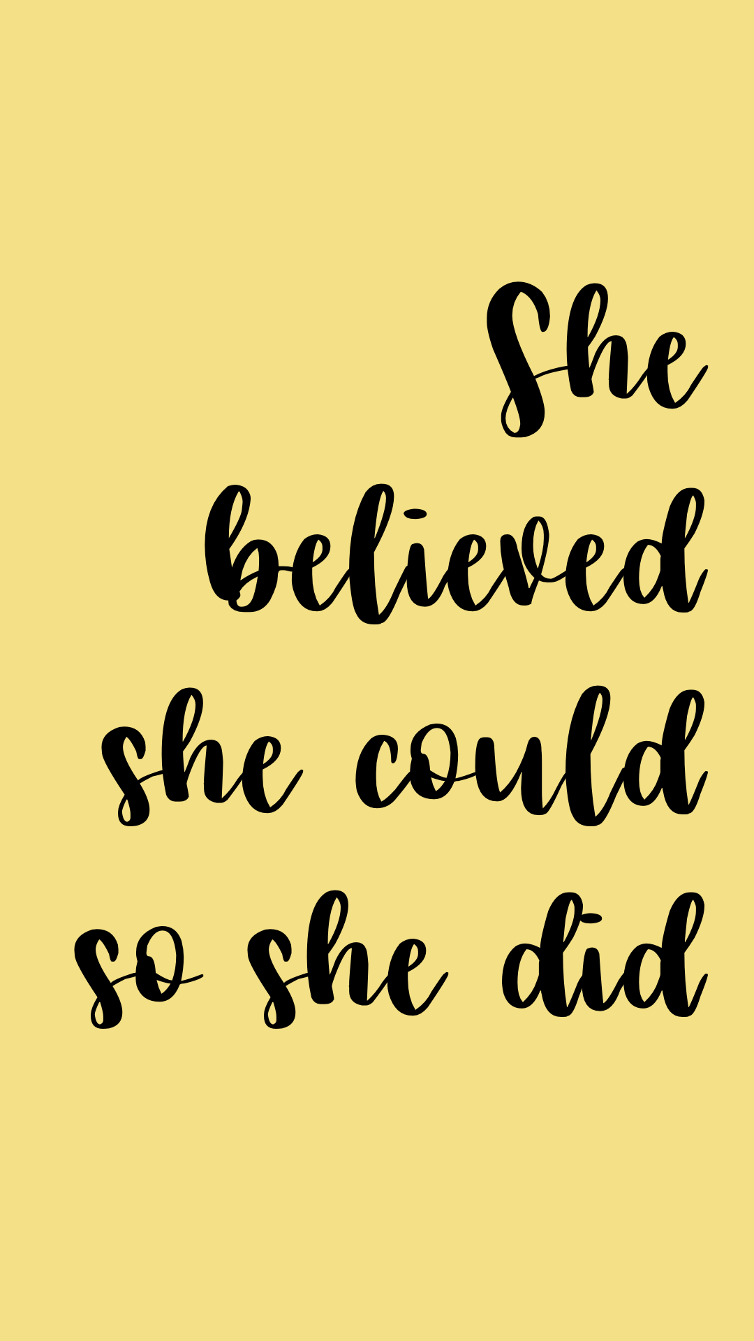She Believe She Could So She Did Wallpapers - Top Free She Believe She ...