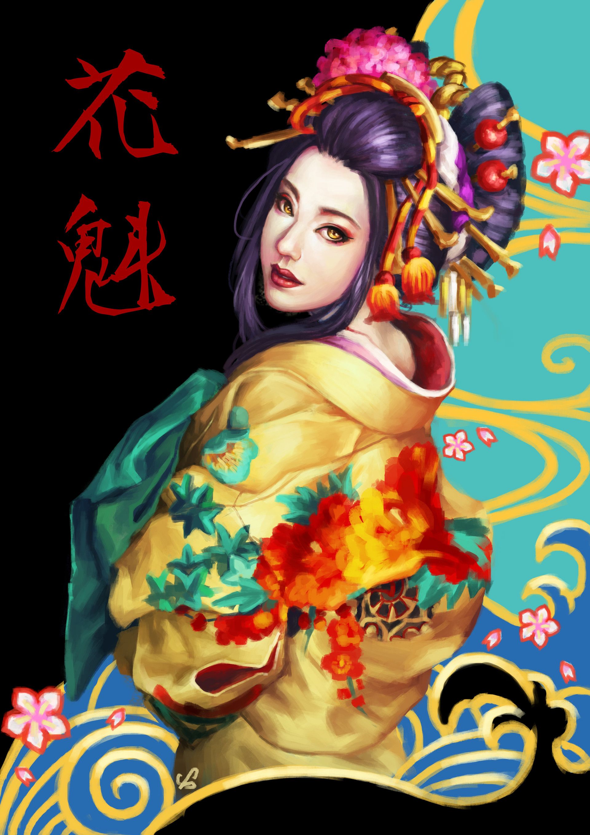 Oiran Wallpapers - Top Free Oiran Backgrounds - WallpaperAccess