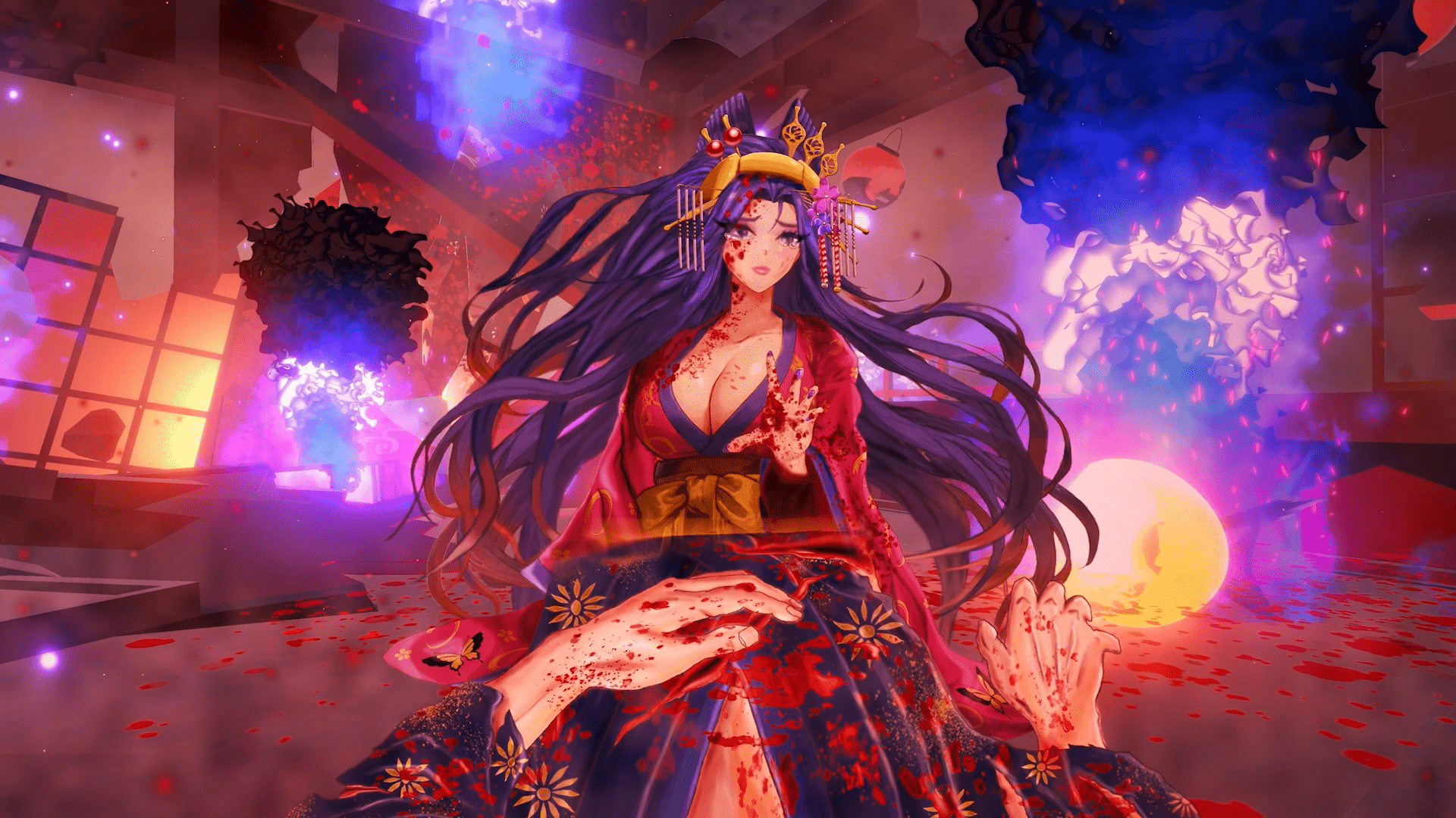 Oiran Wallpapers - Top Free Oiran Backgrounds - WallpaperAccess