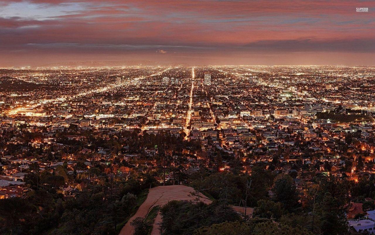 Los Angeles Night Wallpapers - Top Free Los Angeles Night Backgrounds ...