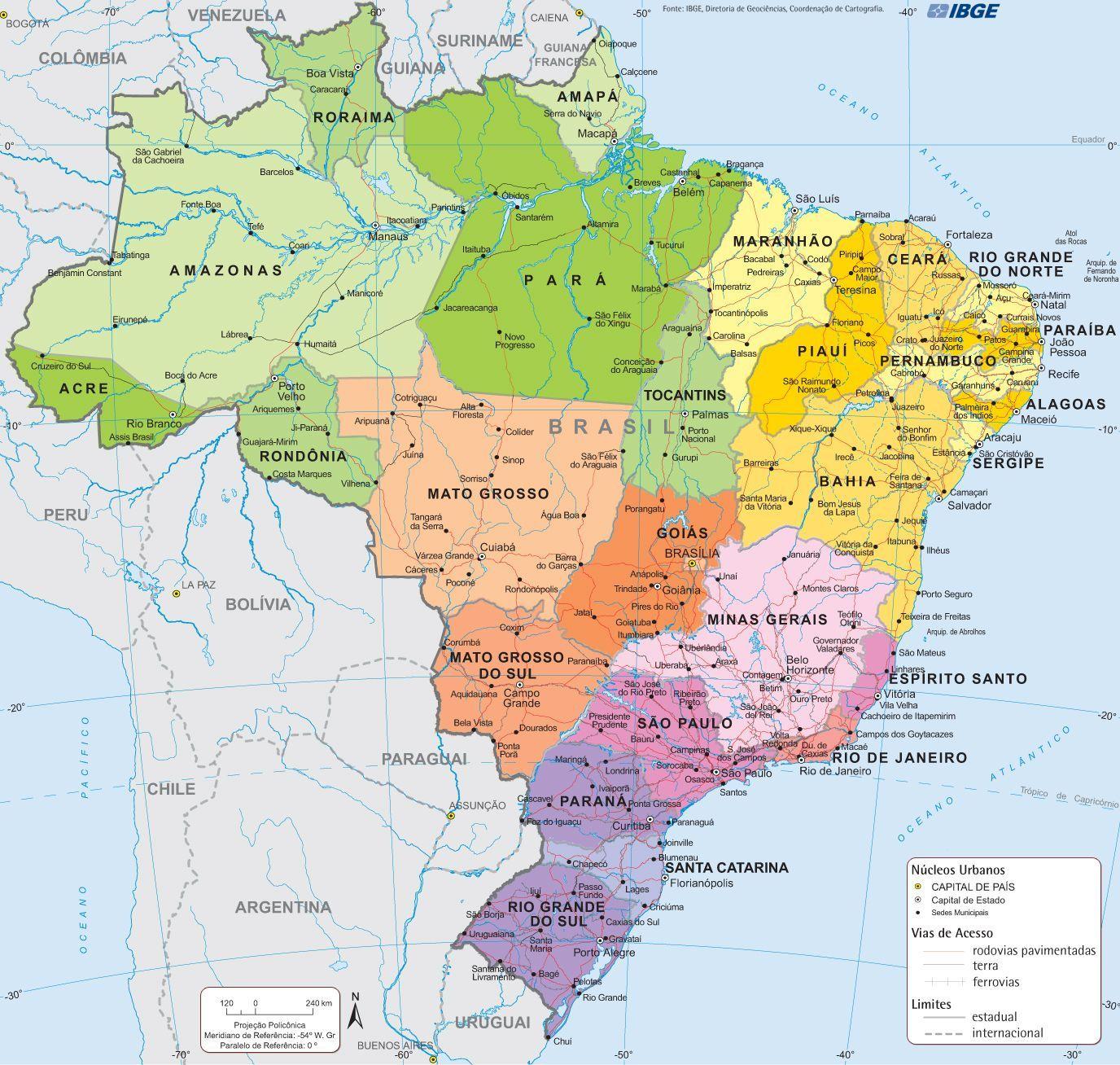 Brazil Map Wallpapers - Top Free Brazil Map Backgrounds - WallpaperAccess