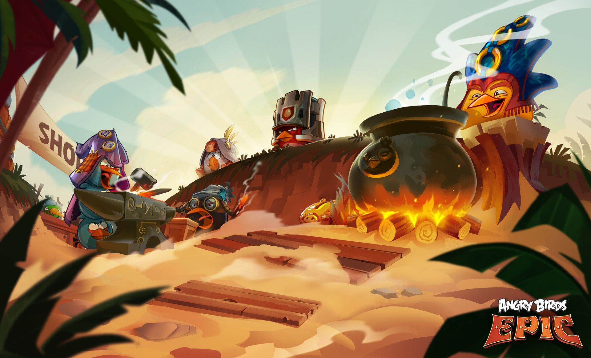 Angry Birds Epic Wallpapers - Top Free Angry Birds Epic Backgrounds ...