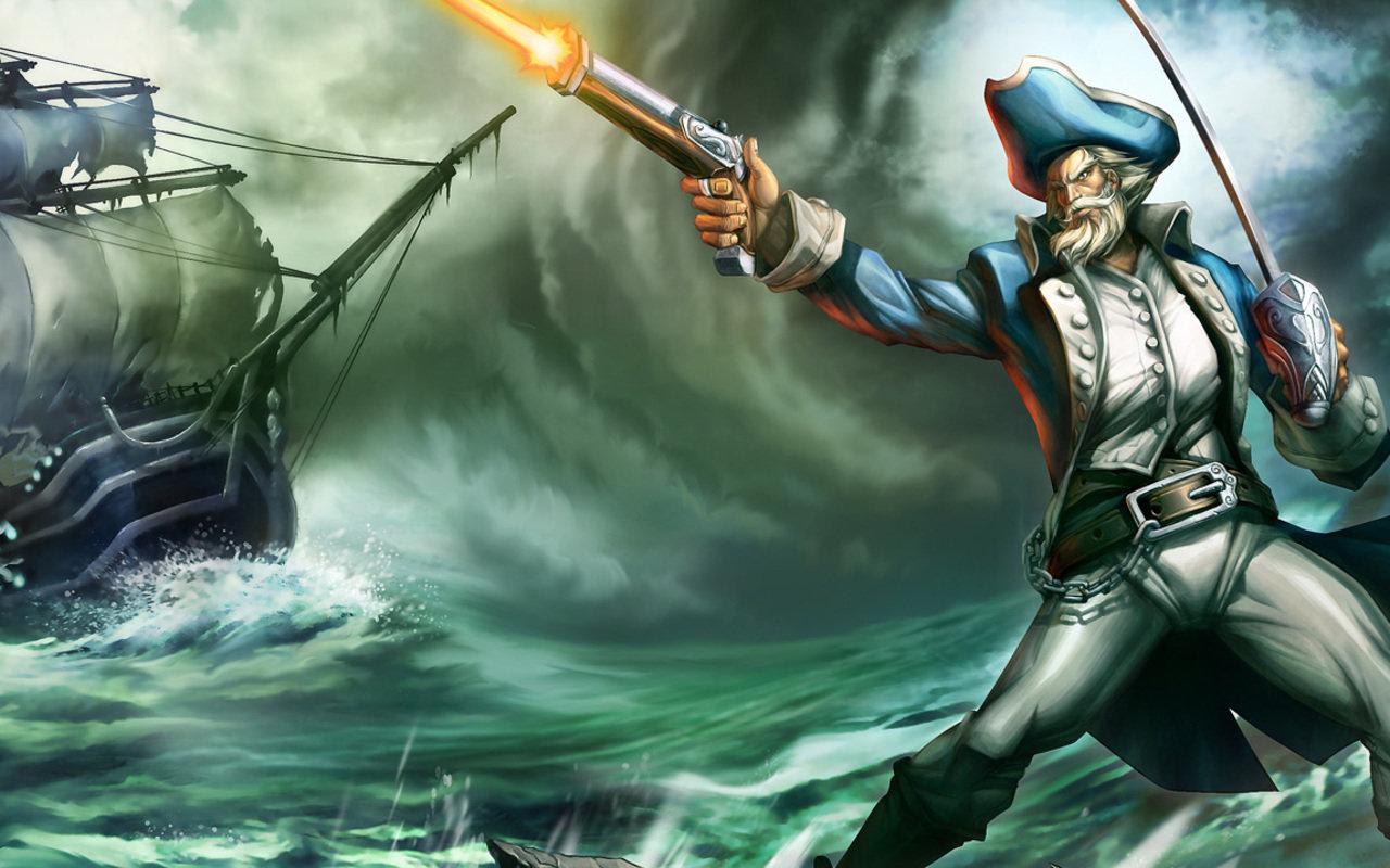 Gangplank Wallpapers - Top Free Gangplank Backgrounds - WallpaperAccess