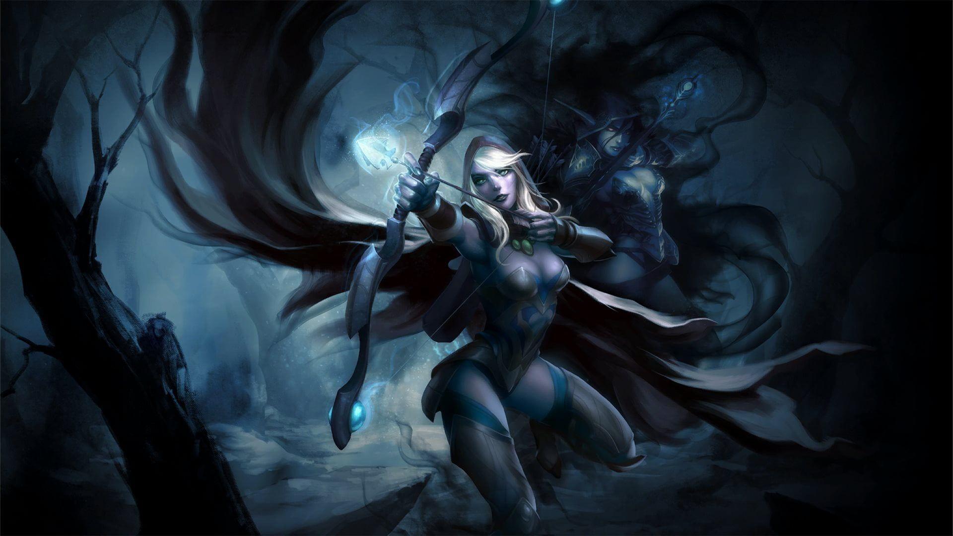 Drow Ranger Wallpapers - Top Free Drow Ranger Backgrounds - WallpaperAccess