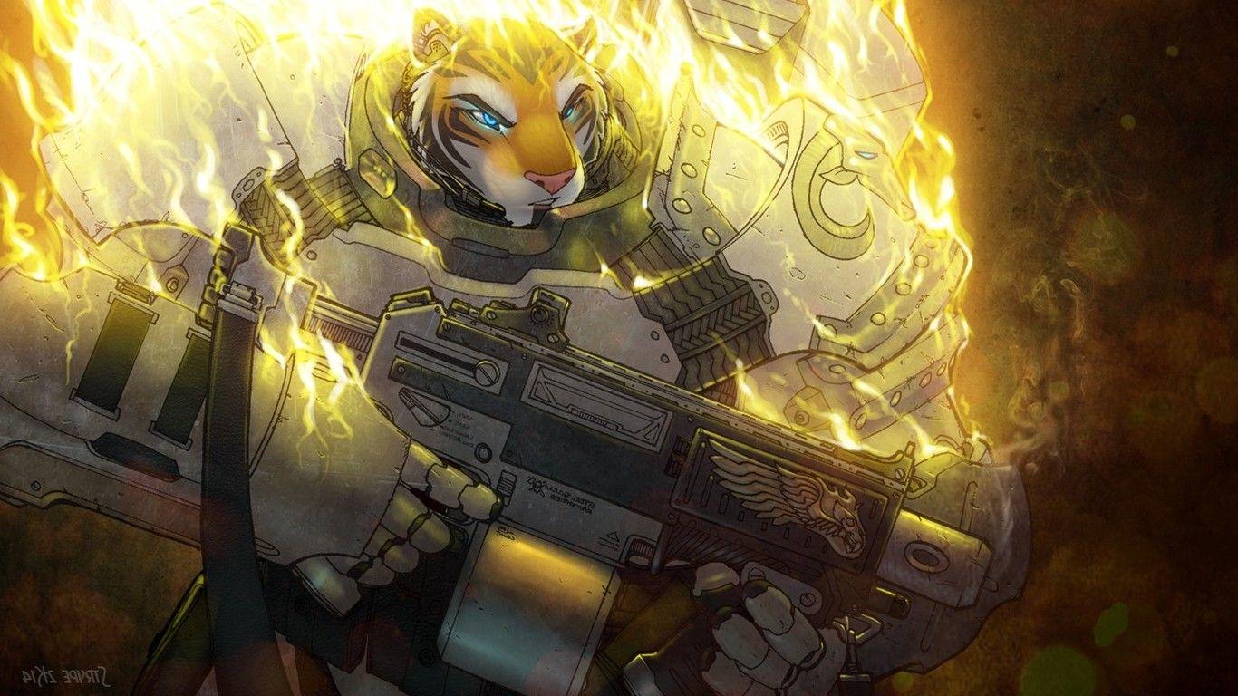 Anime Tiger Wallpapers - Top Free Anime Tiger Backgrounds - WallpaperAccess