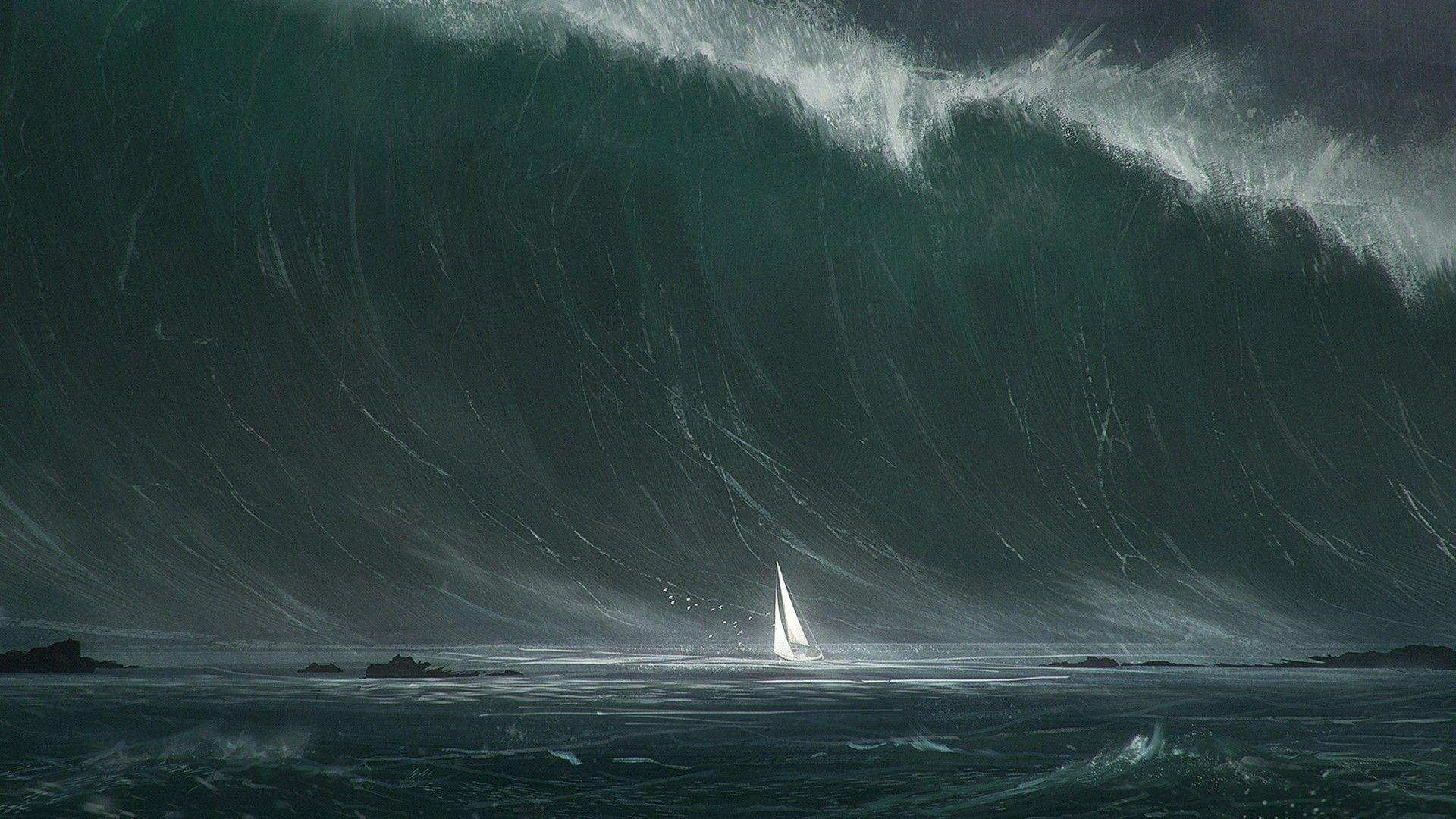 Stormy Sea Wallpapers - Top Free Stormy Sea Backgrounds - WallpaperAccess