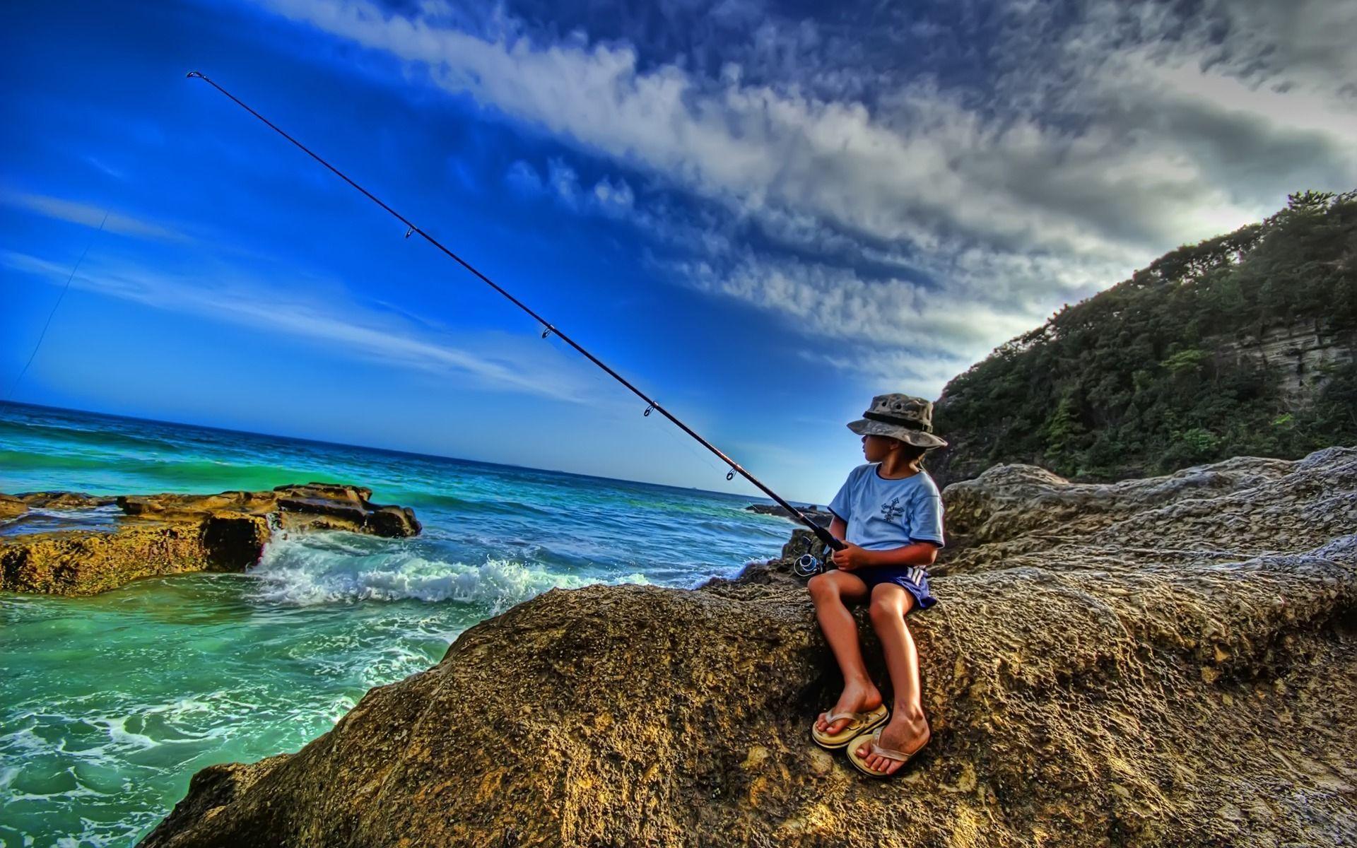 Beach Fishing Wallpapers - Top Free Beach Fishing Backgrounds ...