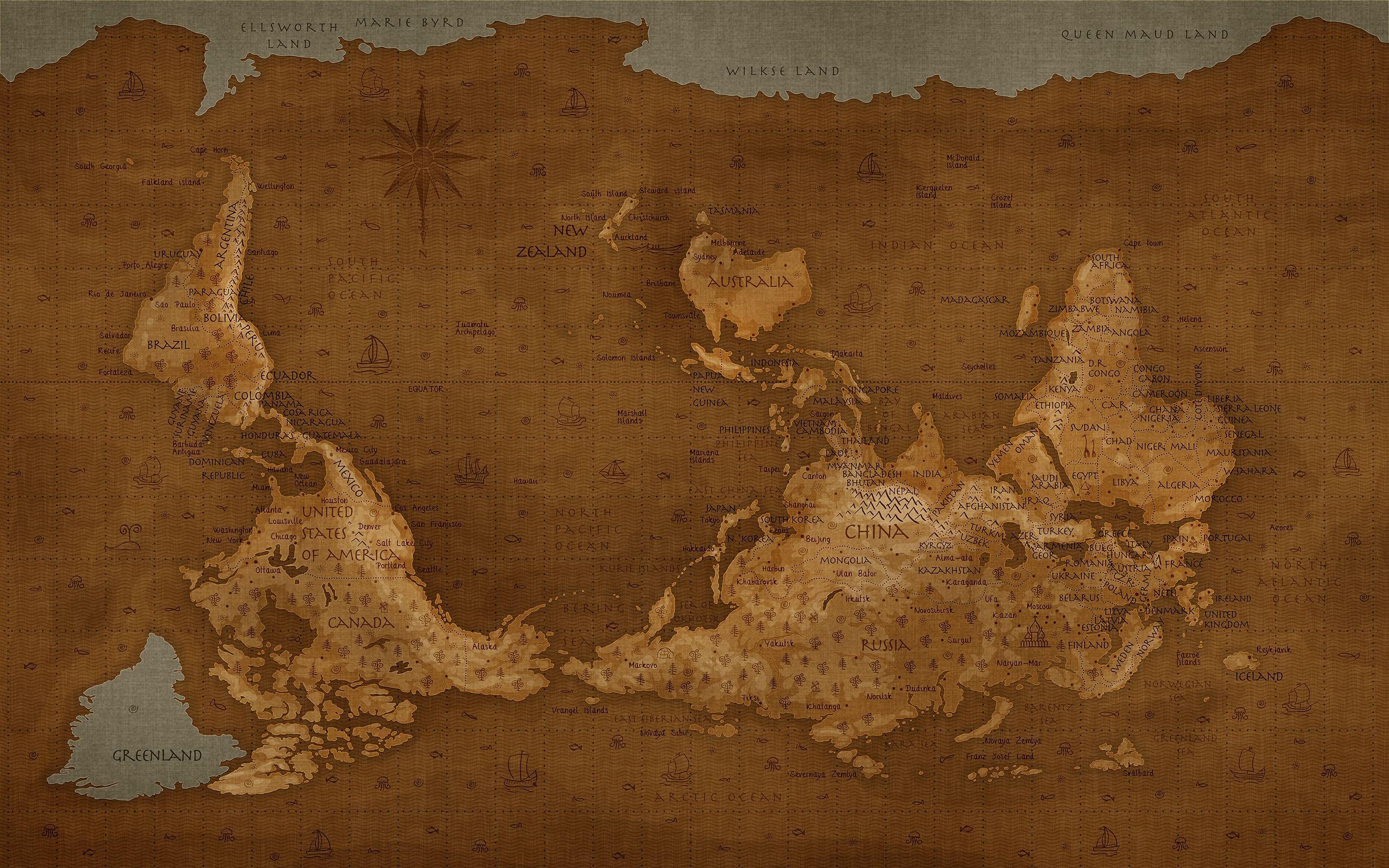 Treasure Map Wallpapers - Top Free Treasure Map Backgrounds ...