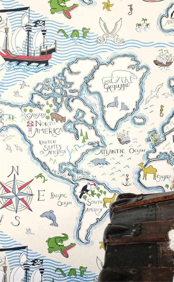 Pirate Map Wallpapers - Top Free Pirate Map Backgrounds - WallpaperAccess