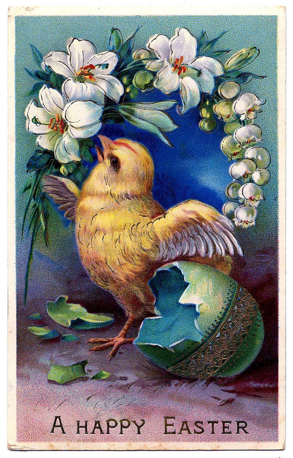 Vintage Easter Wallpapers - Top Free Vintage Easter Backgrounds ...