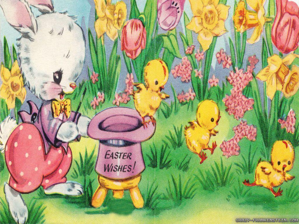 Vintage Easter Wallpapers - Top Free Vintage Easter Backgrounds ...