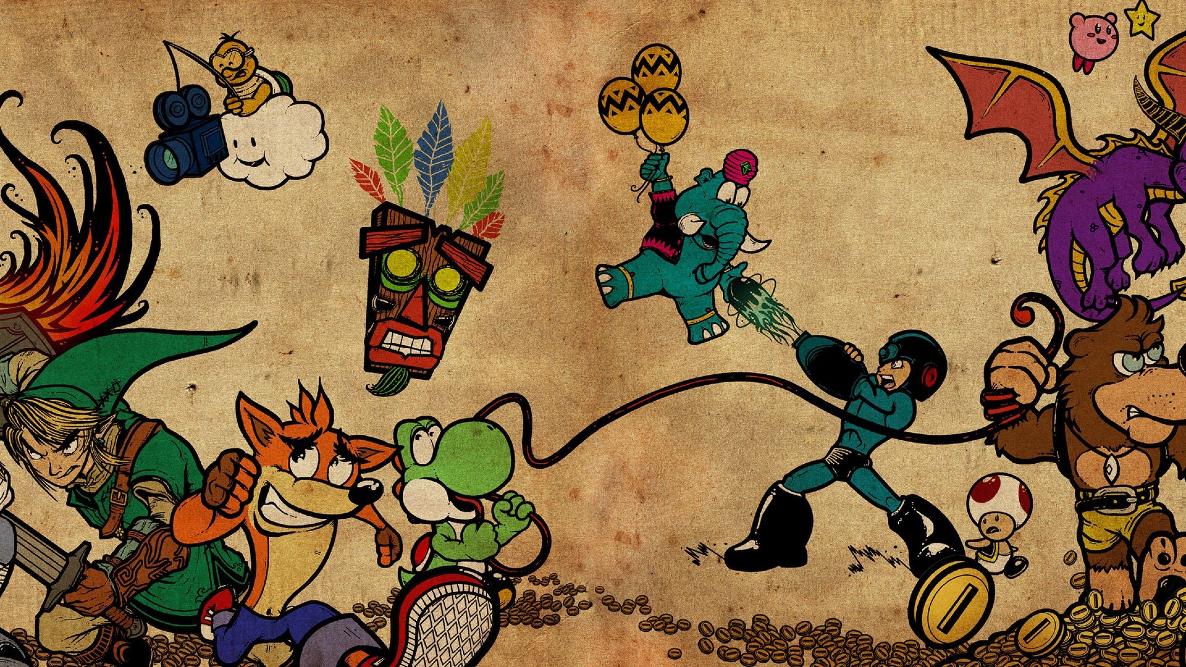 4K Nintendo Wallpapers - Top Free 4K Nintendo Backgrounds - WallpaperAccess