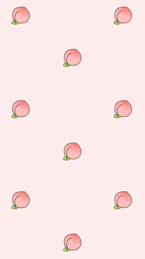 Cute Peach Wallpapers - Top Free Cute Peach Backgrounds - WallpaperAccess