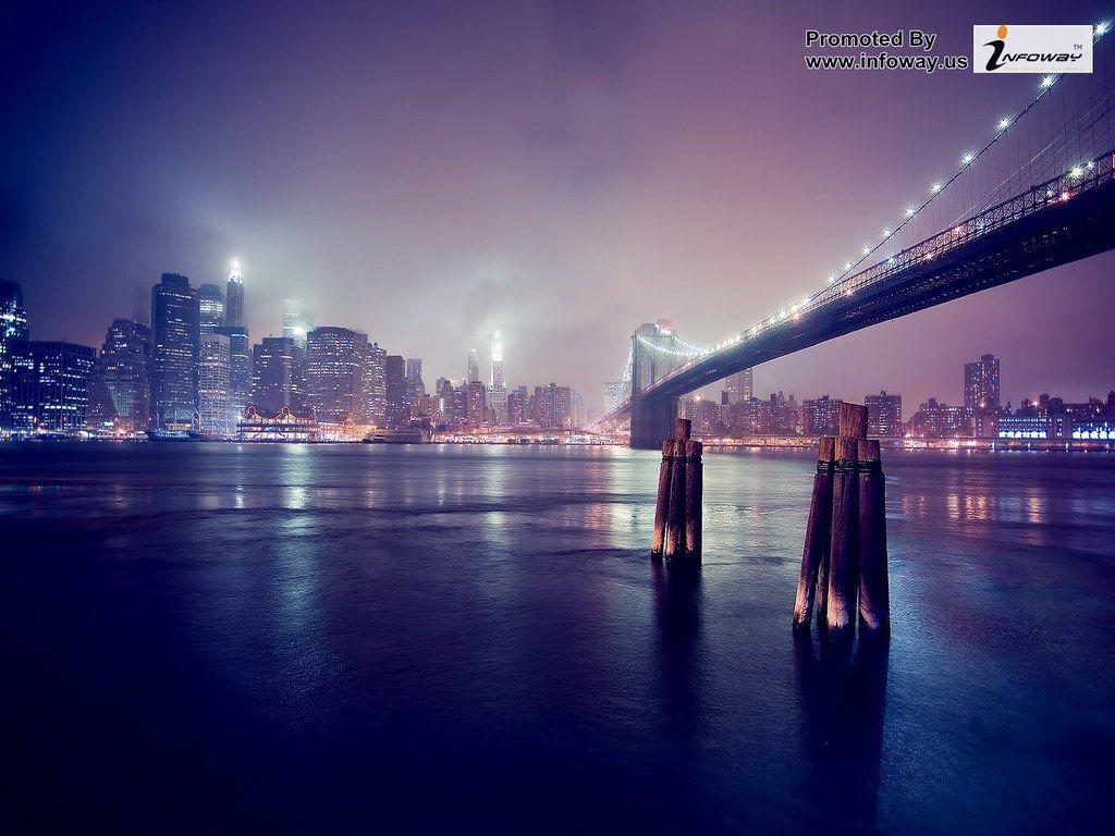 Bridge Night Wallpapers - Top Free Bridge Night Backgrounds ...