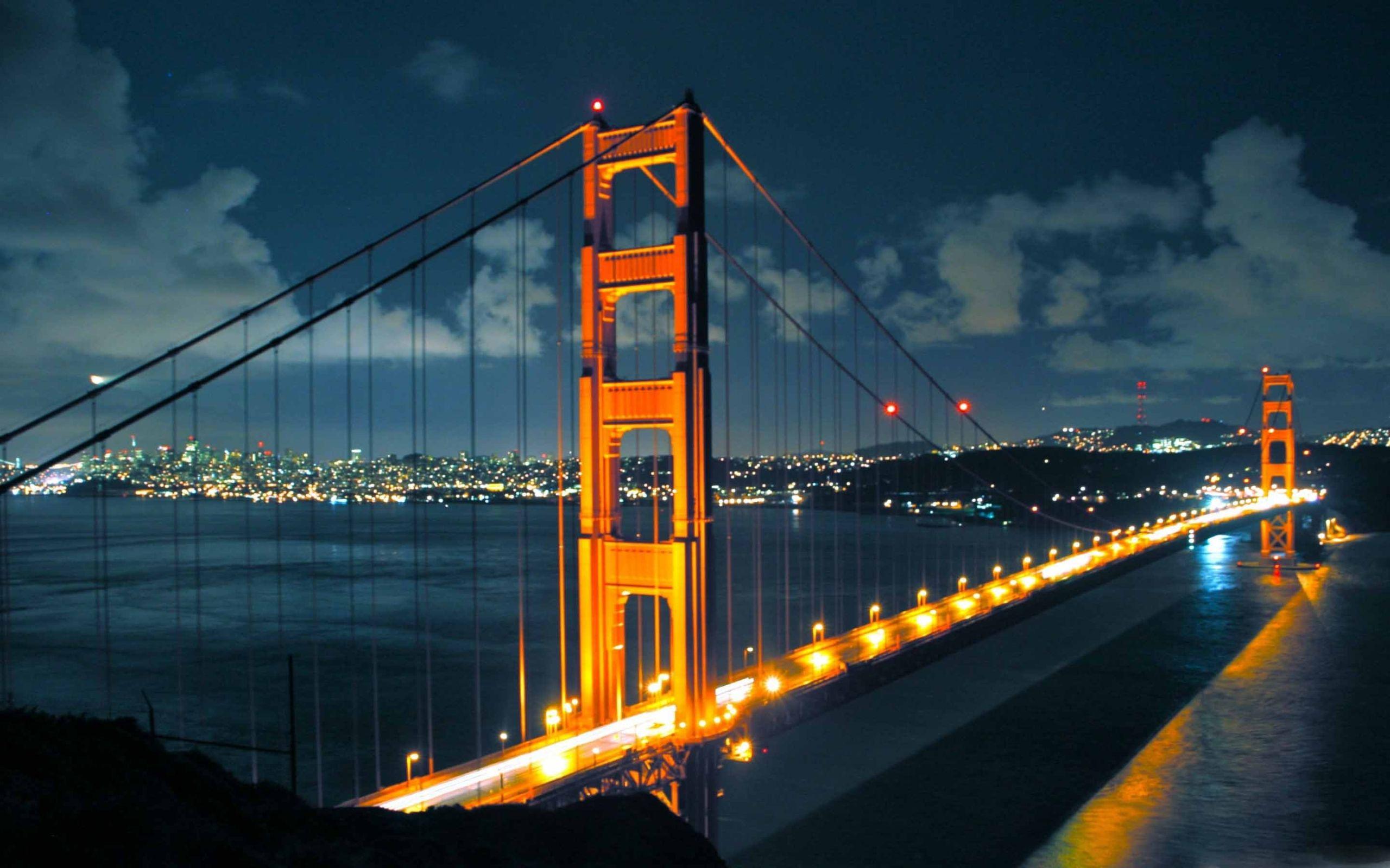 Bridge Night Wallpapers - Top Free Bridge Night Backgrounds ...