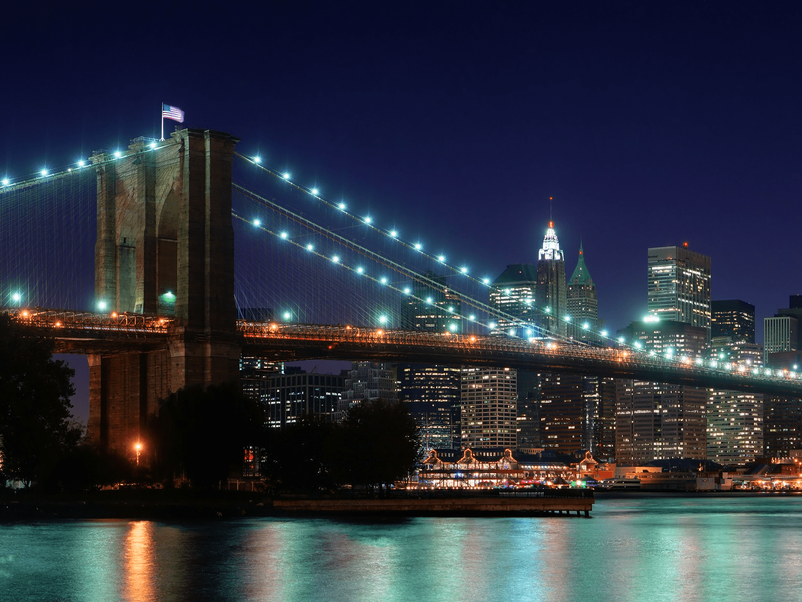 Bridge Night Wallpapers - Top Free Bridge Night Backgrounds ...