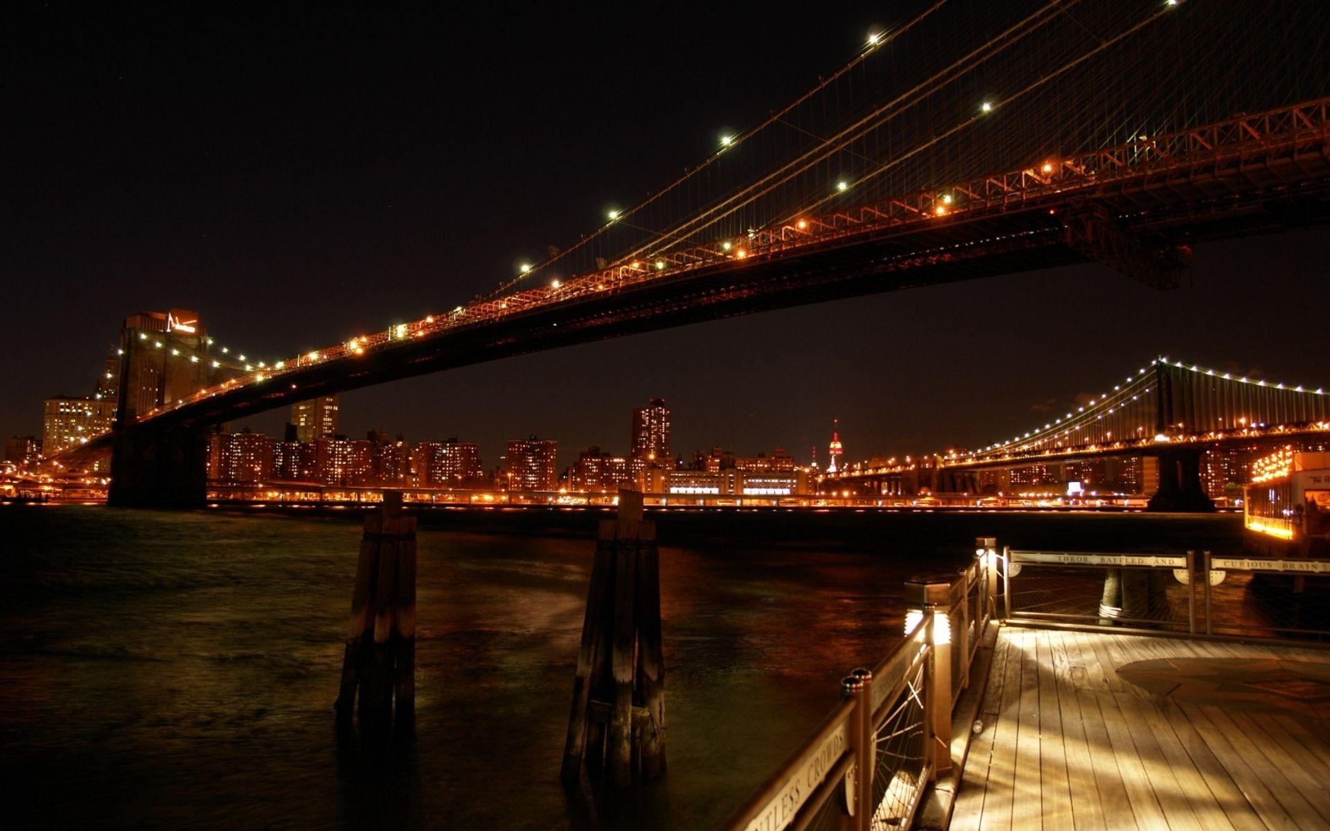 Bridge Night Wallpapers - Top Free Bridge Night Backgrounds ...