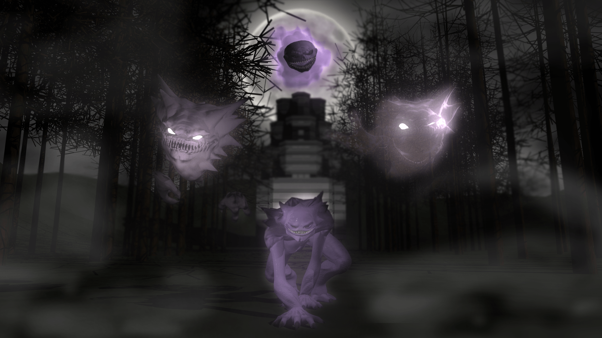 Scary Pokemon Wallpapers - Top Free Scary Pokemon Backgrounds ...