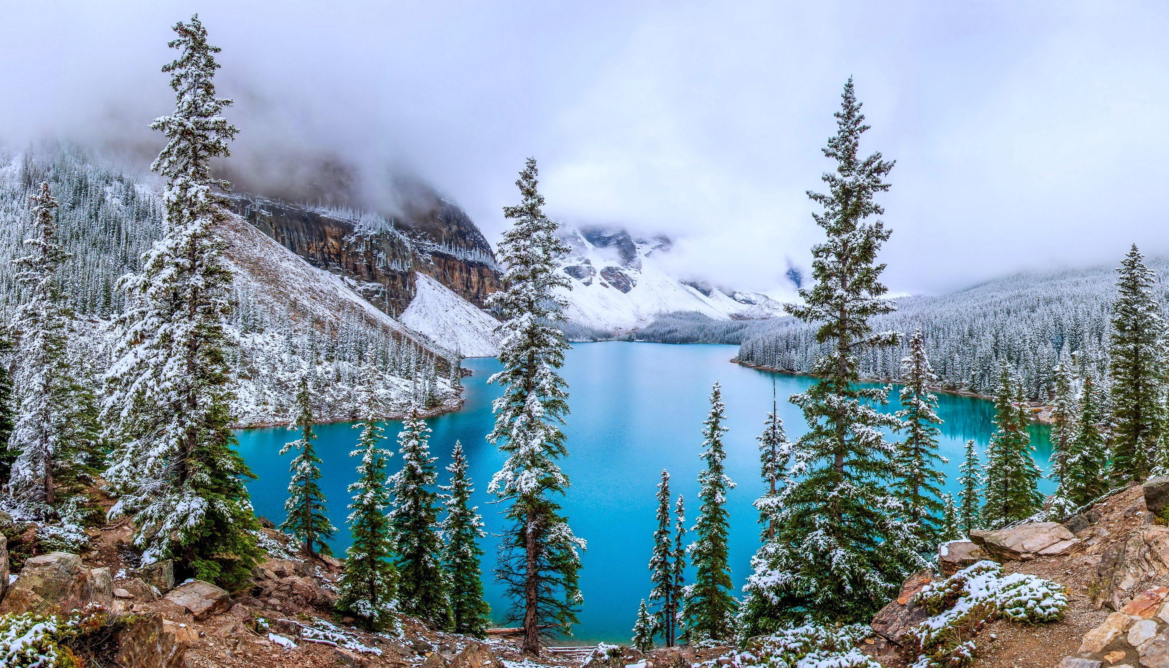 Snow Lake Wallpapers - Top Free Snow Lake Backgrounds - WallpaperAccess