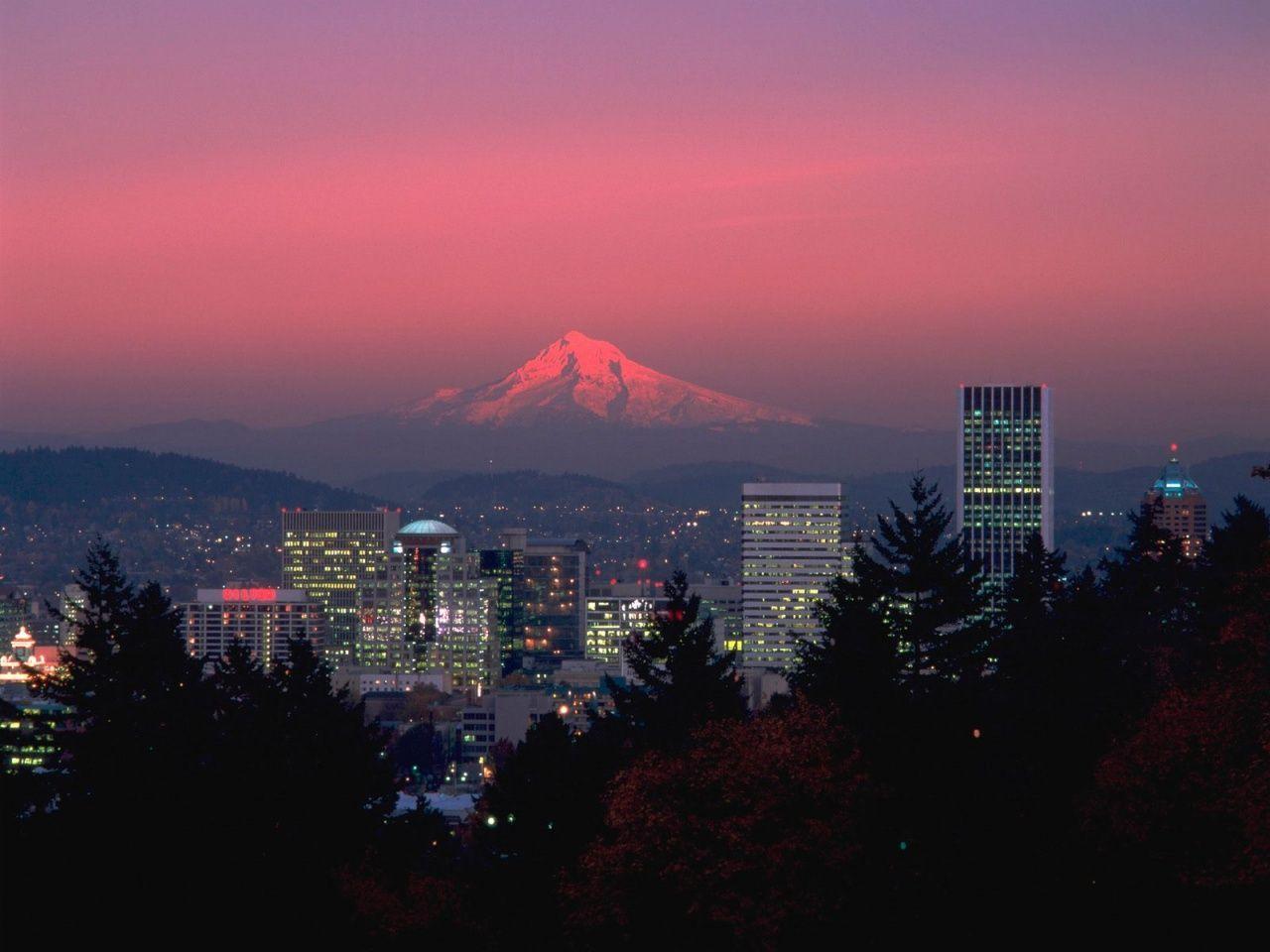 Portland Skyline Wallpapers - Top Free Portland Skyline Backgrounds ...