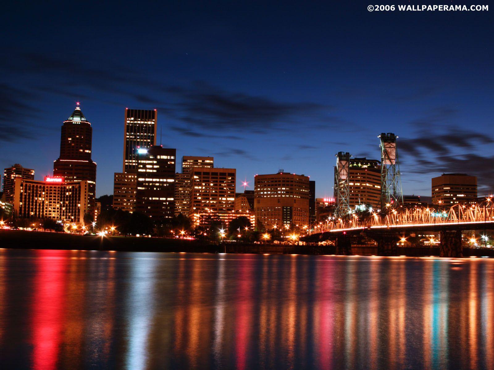 Portland Skyline Wallpapers - Top Free Portland Skyline Backgrounds ...