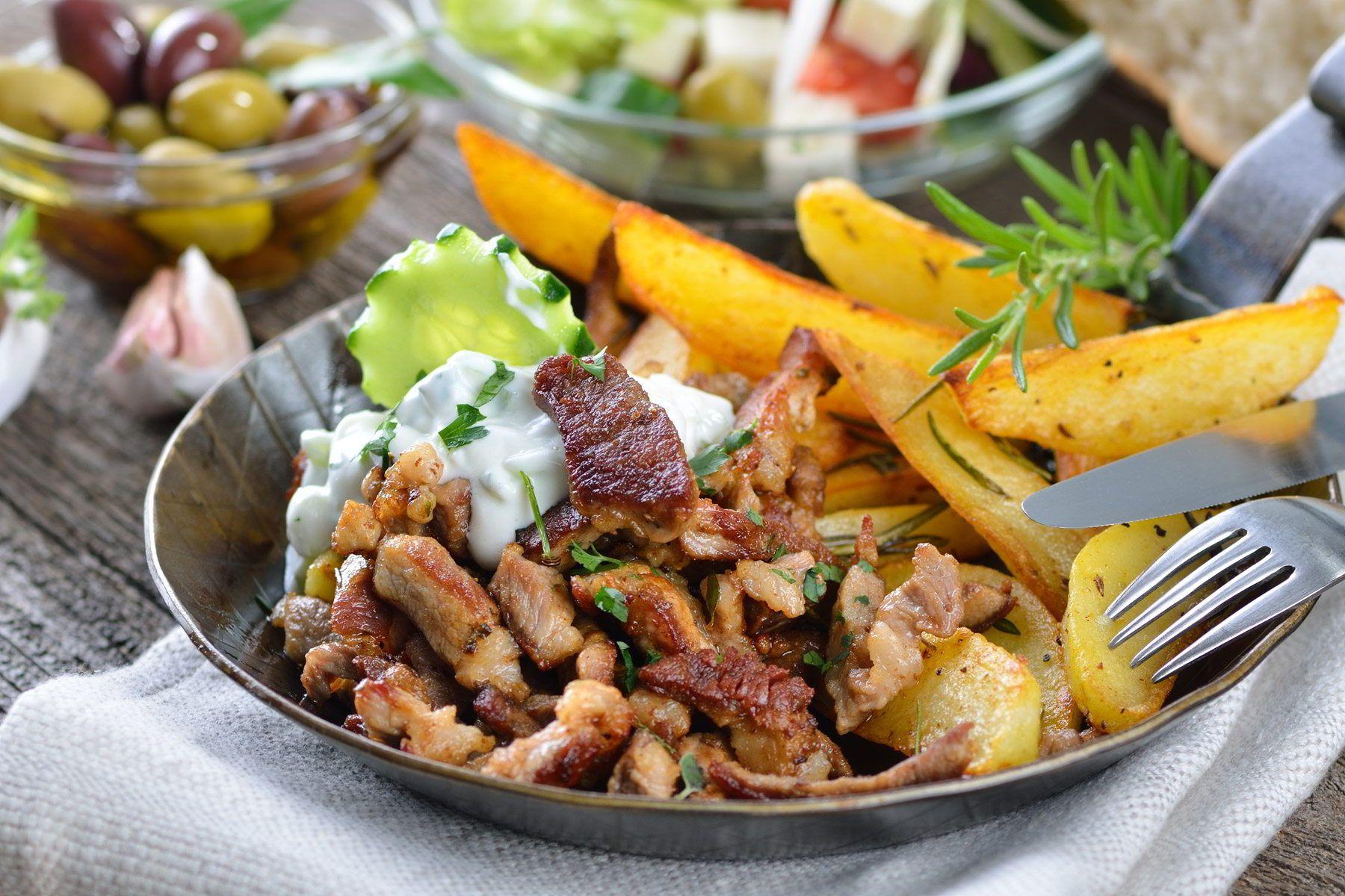Greek Food Wallpapers - Top Free Greek Food Backgrounds - WallpaperAccess