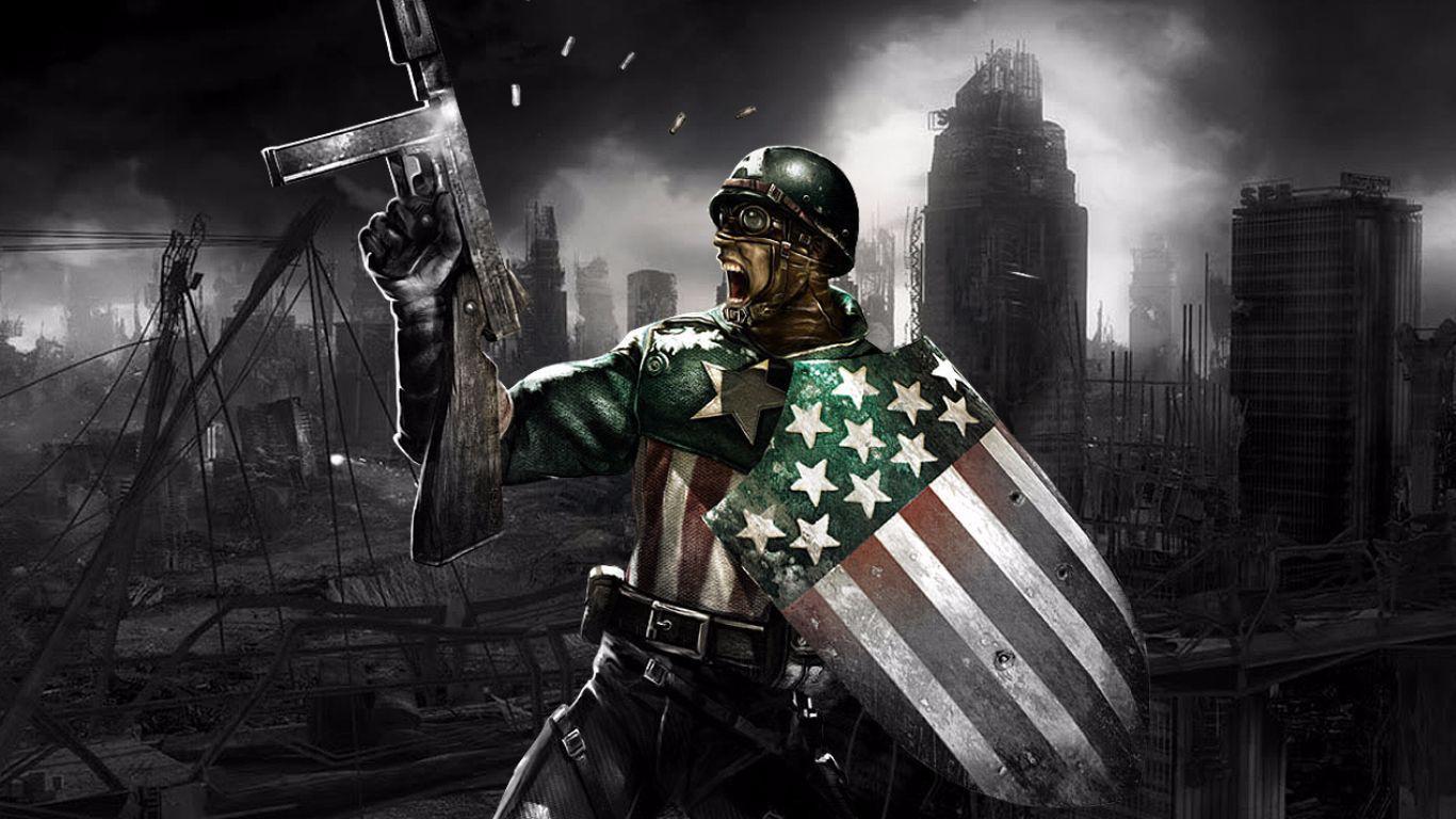WW2 Captain America Wallpapers - Top Free WW2 Captain America ...
