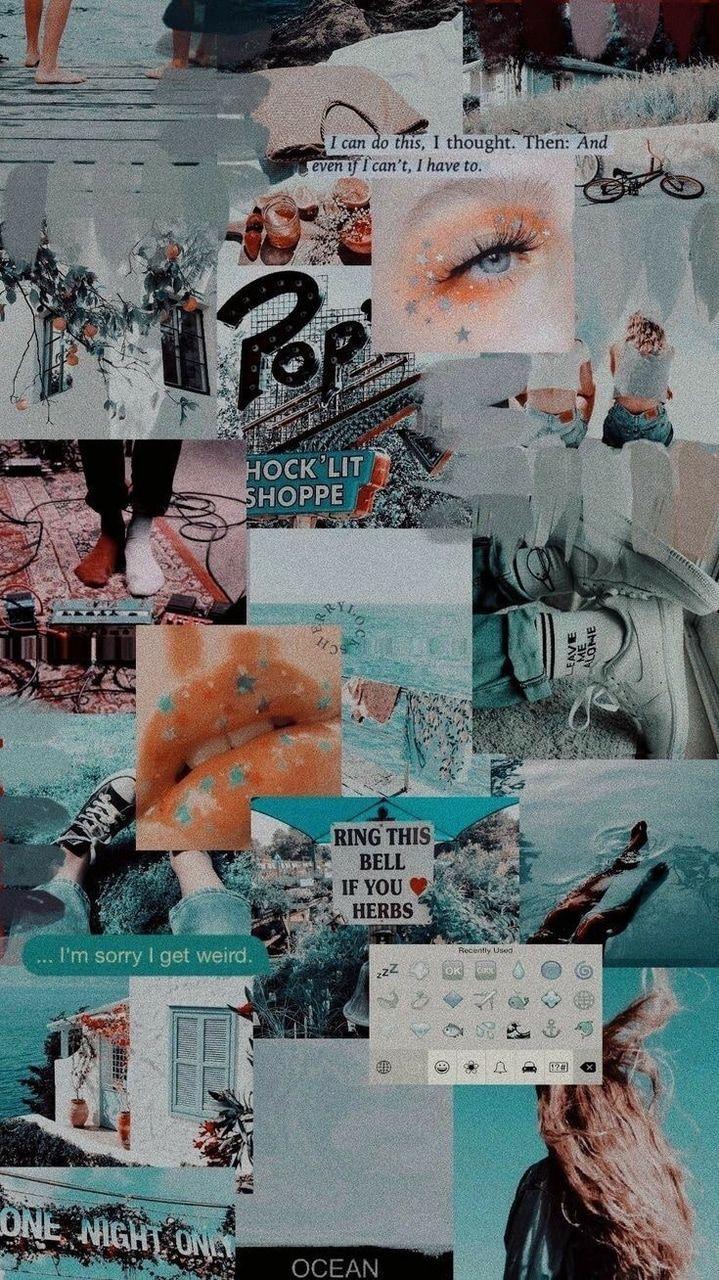 Blue Collage Wallpapers - Top Free Blue Collage Backgrounds ...