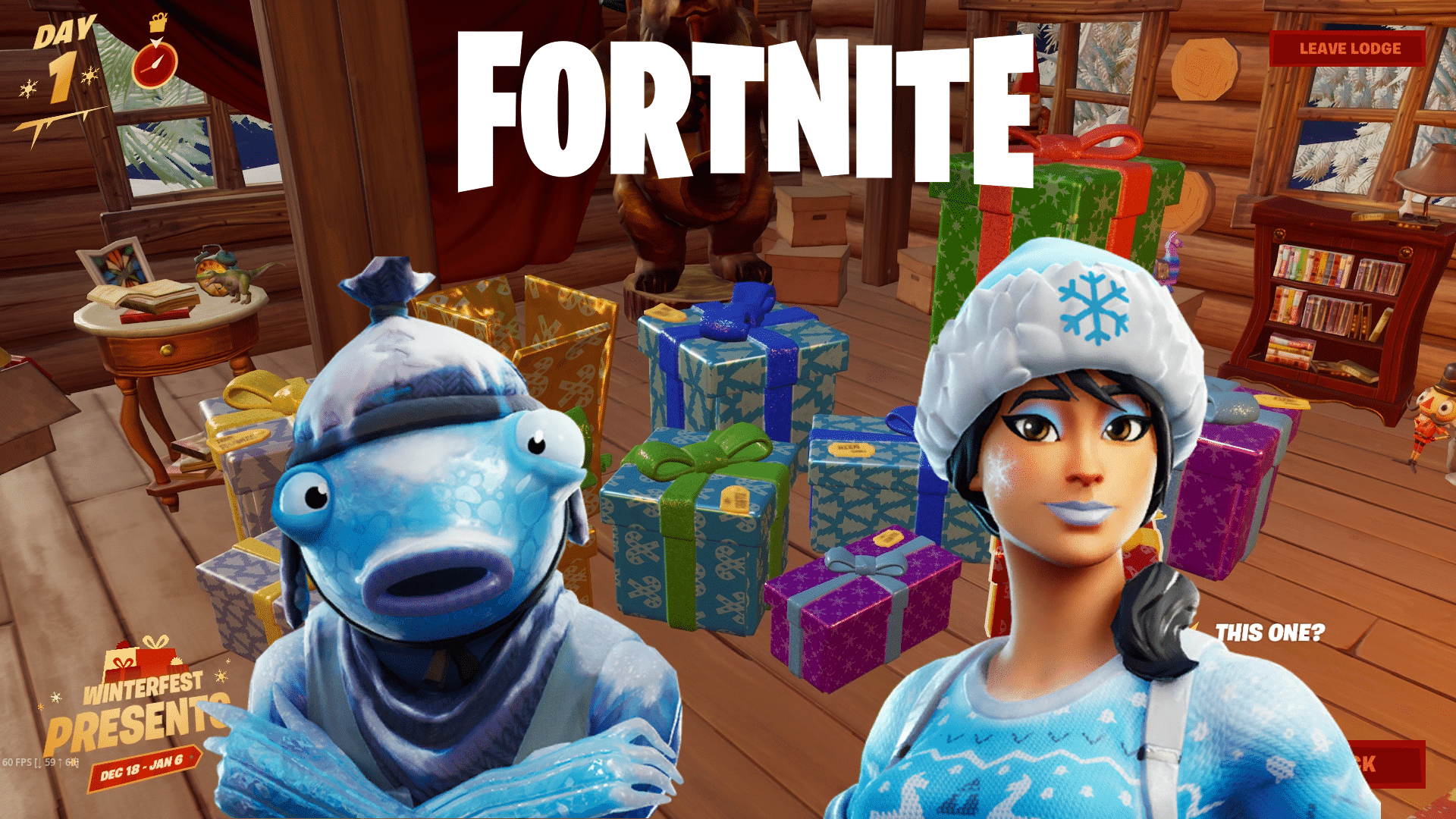 Fortnite Winterfest Wallpapers - Top Free Fortnite Winterfest ...