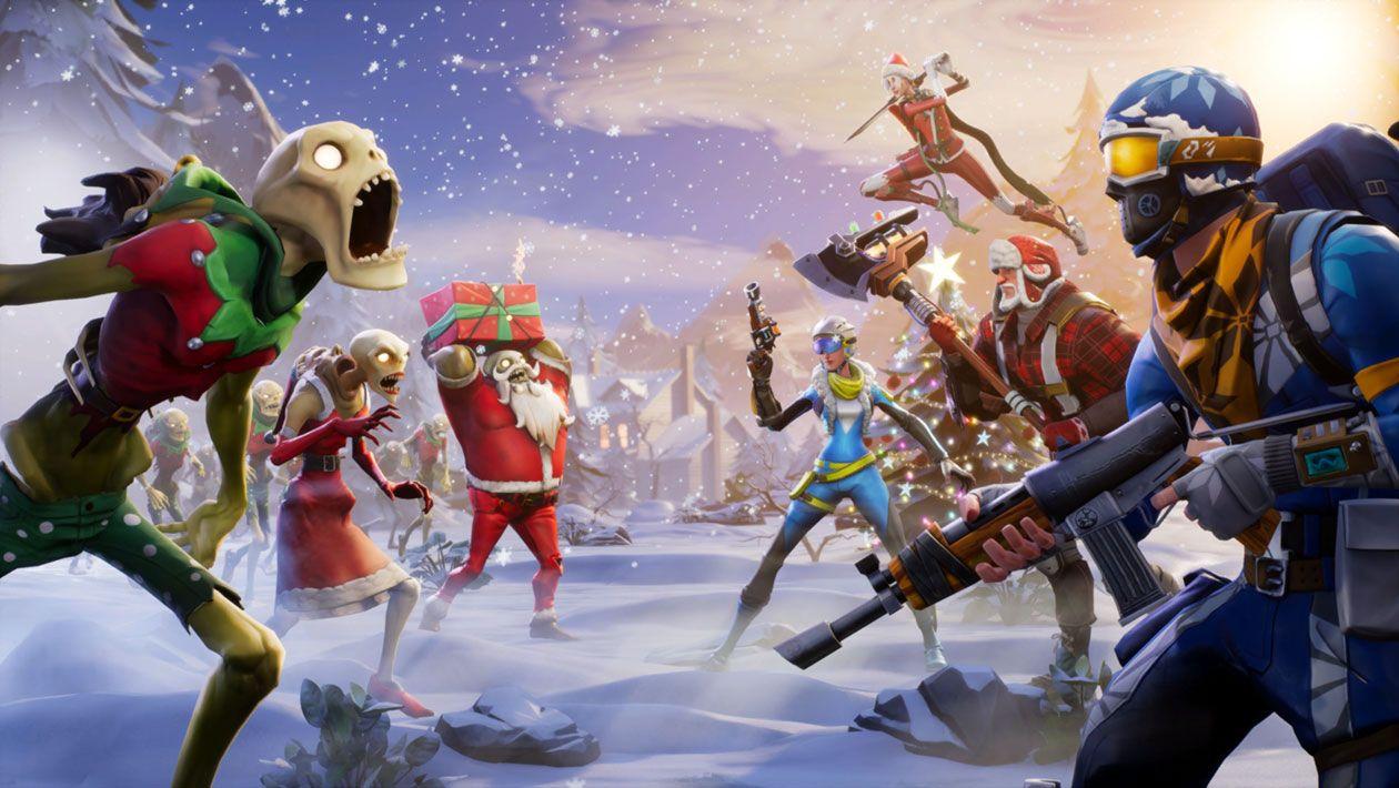 Fortnite Winterfest Wallpapers - Top Free Fortnite Winterfest ...
